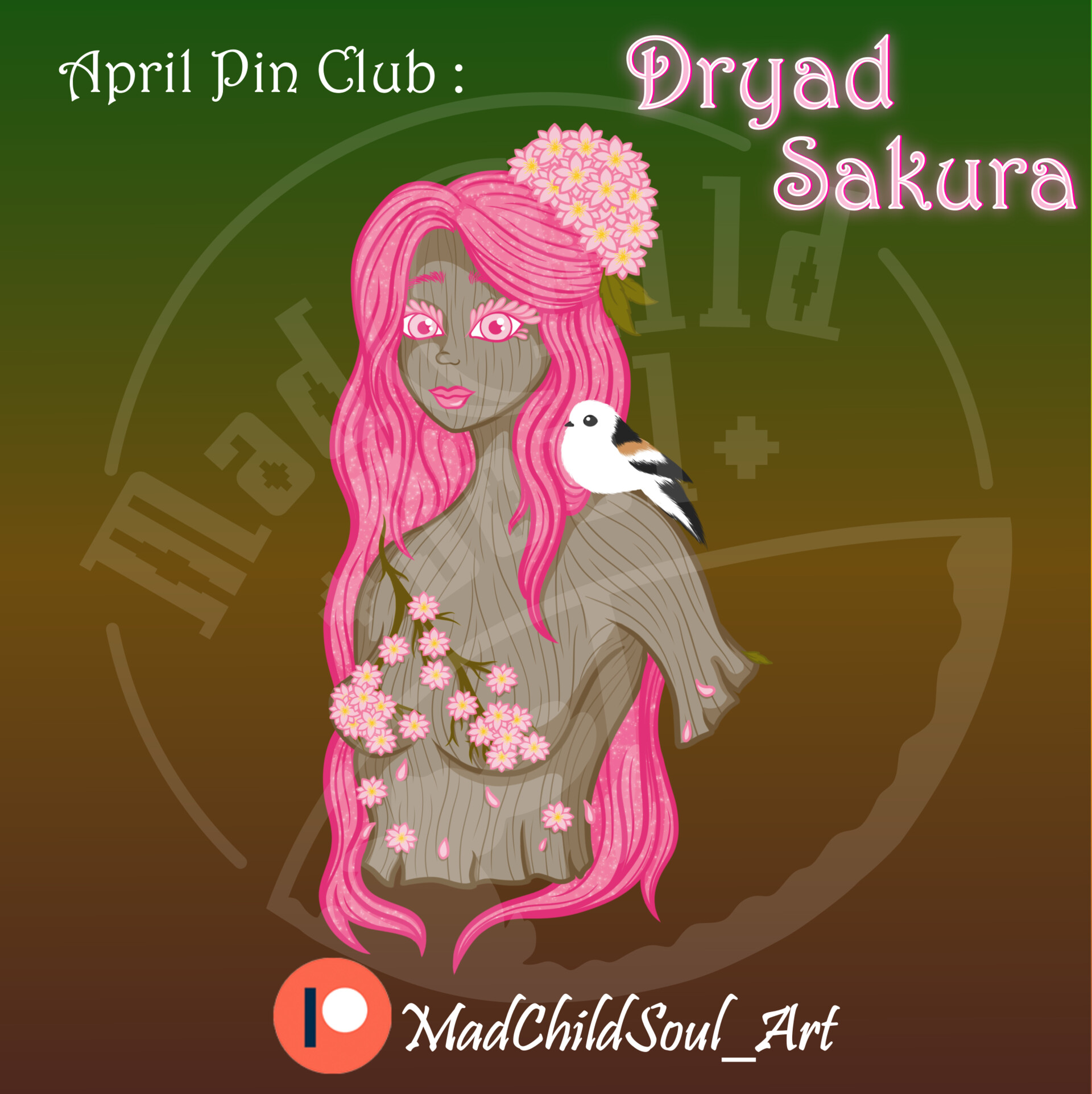 ArtStation - "Dryad Sakura" (2023) by TeamTixHeko 🌸