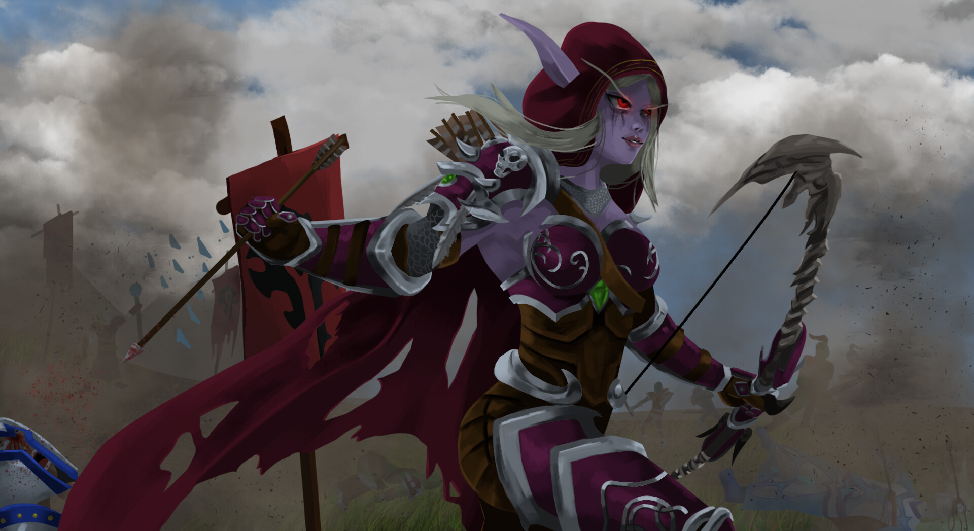 Artstation Sylvanas Windrunner