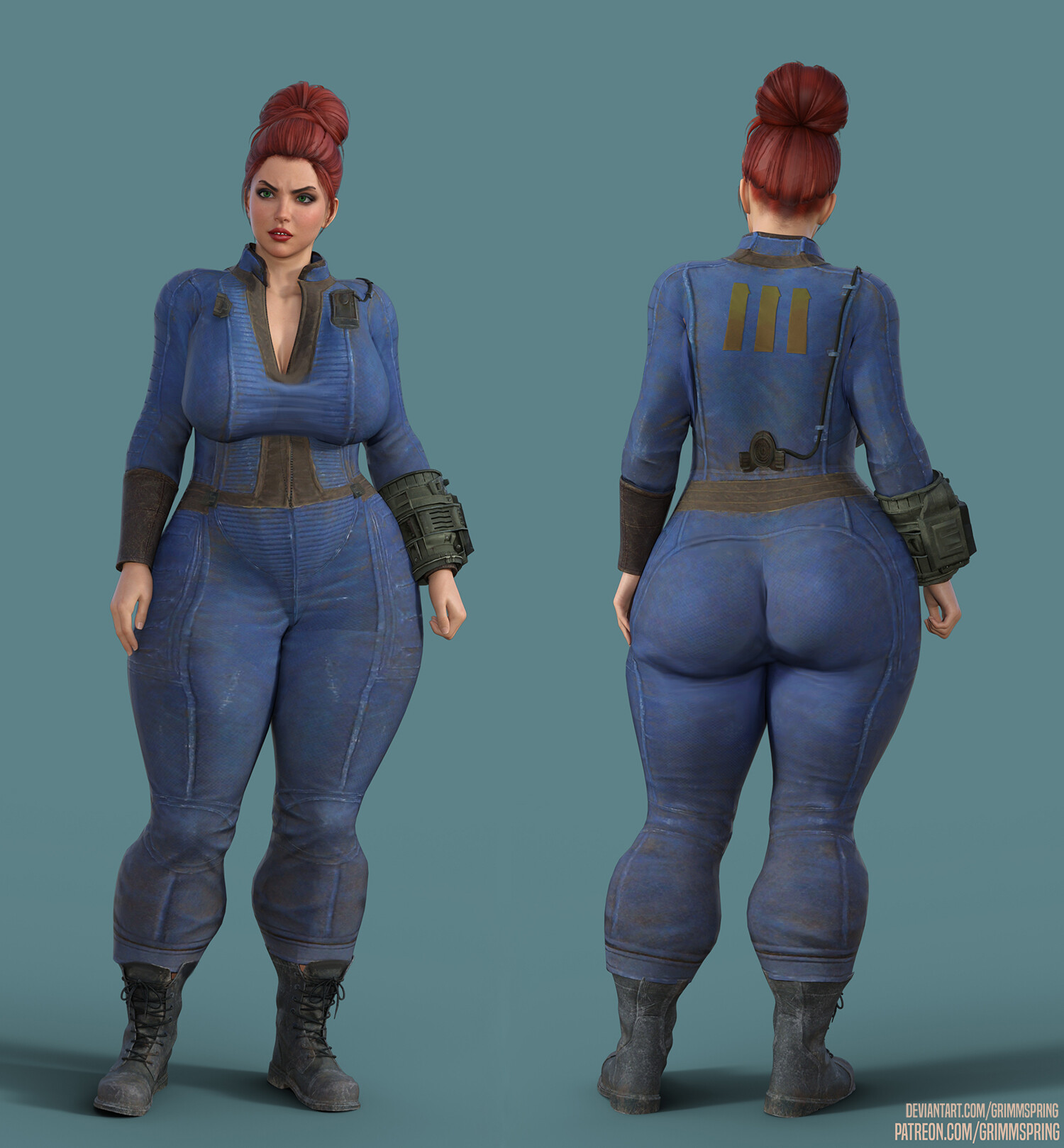 ArtStation - Vault Girl Teela