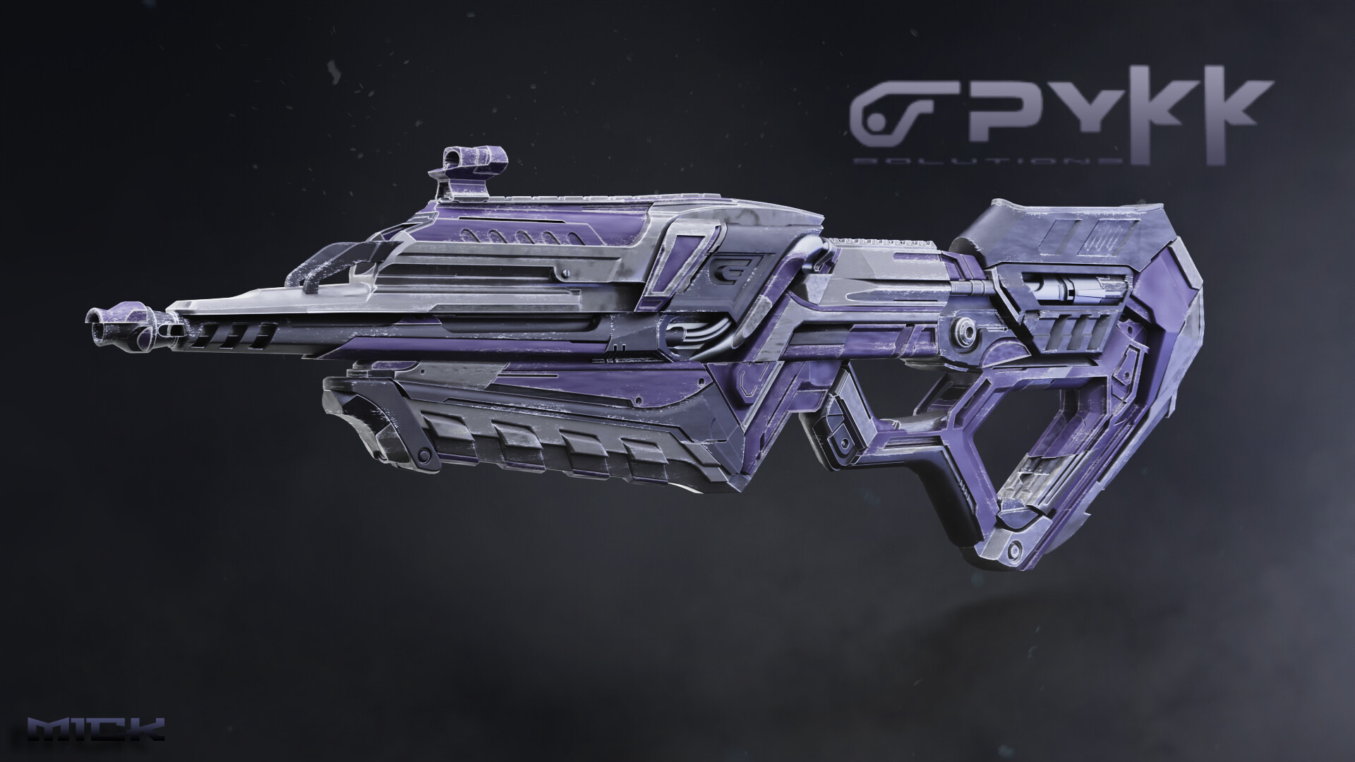 ArtStation - Sci-Fi rifle concept art