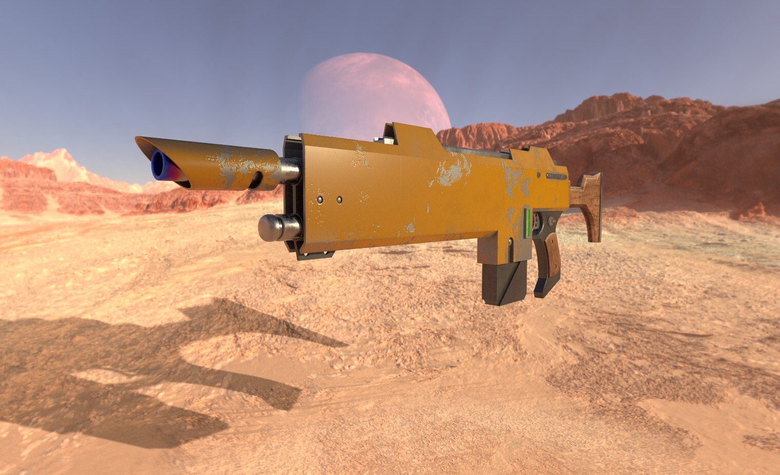 ArtStation - Warhammer 40k Infantry Lasgun