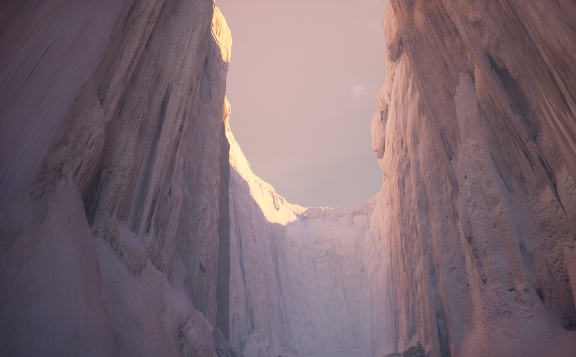 ArtStation - Artic Cliffside