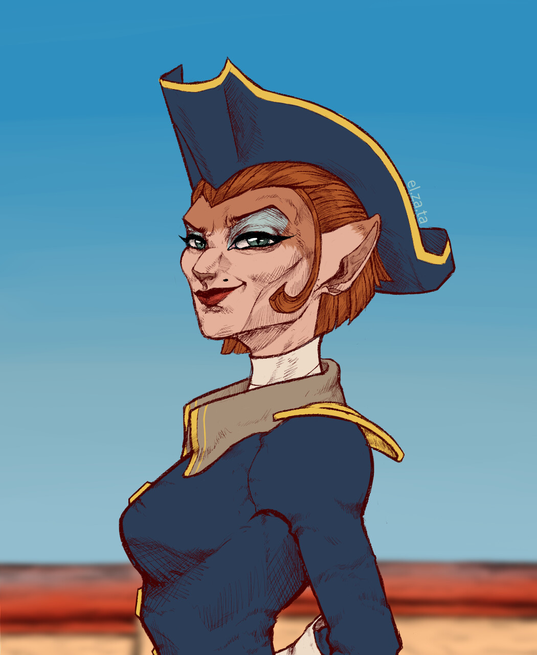 ArtStation - Captain Amelia