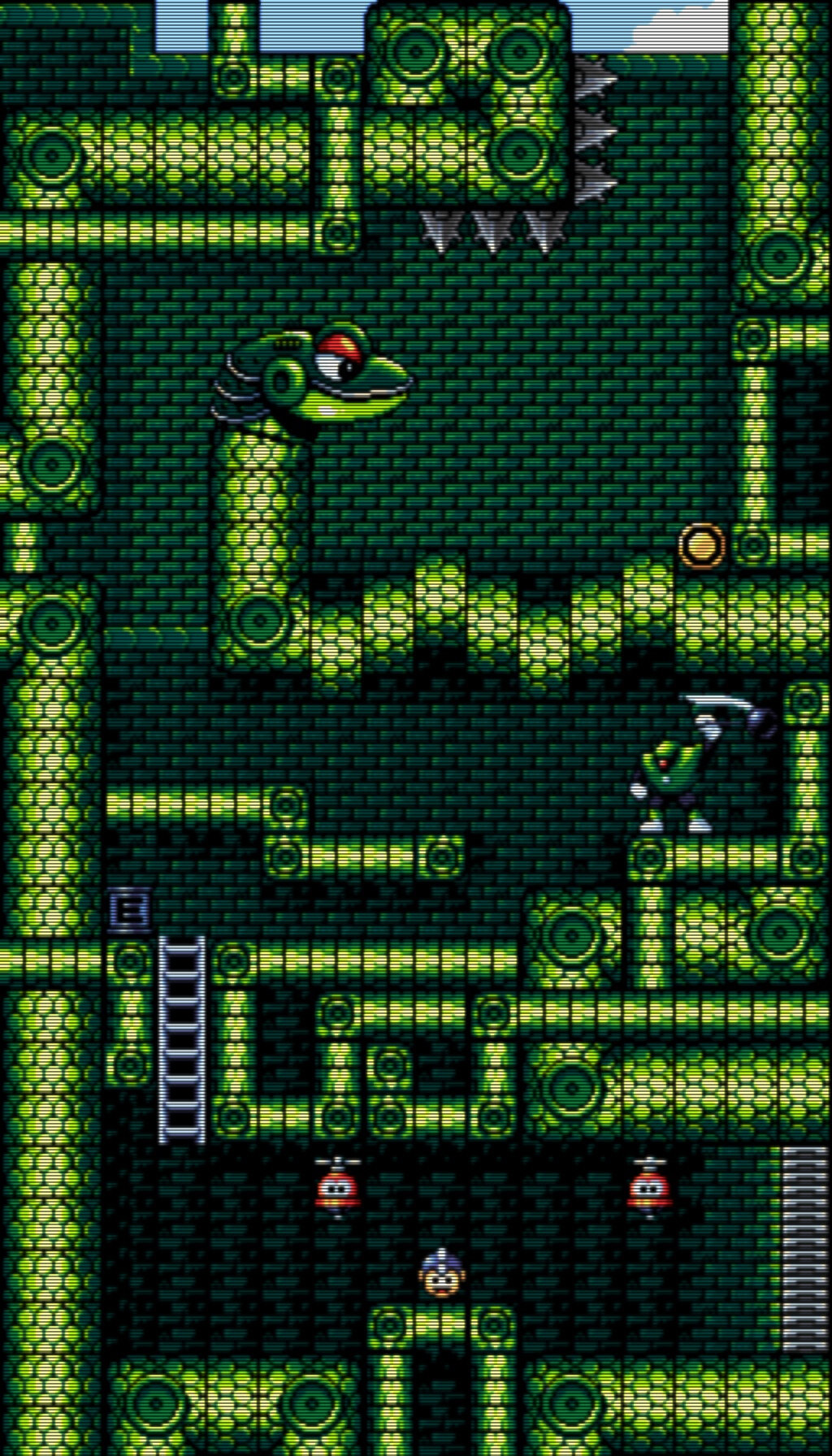 Adam Moore - Mega Man 3: Snake Man Stage - Fan Art