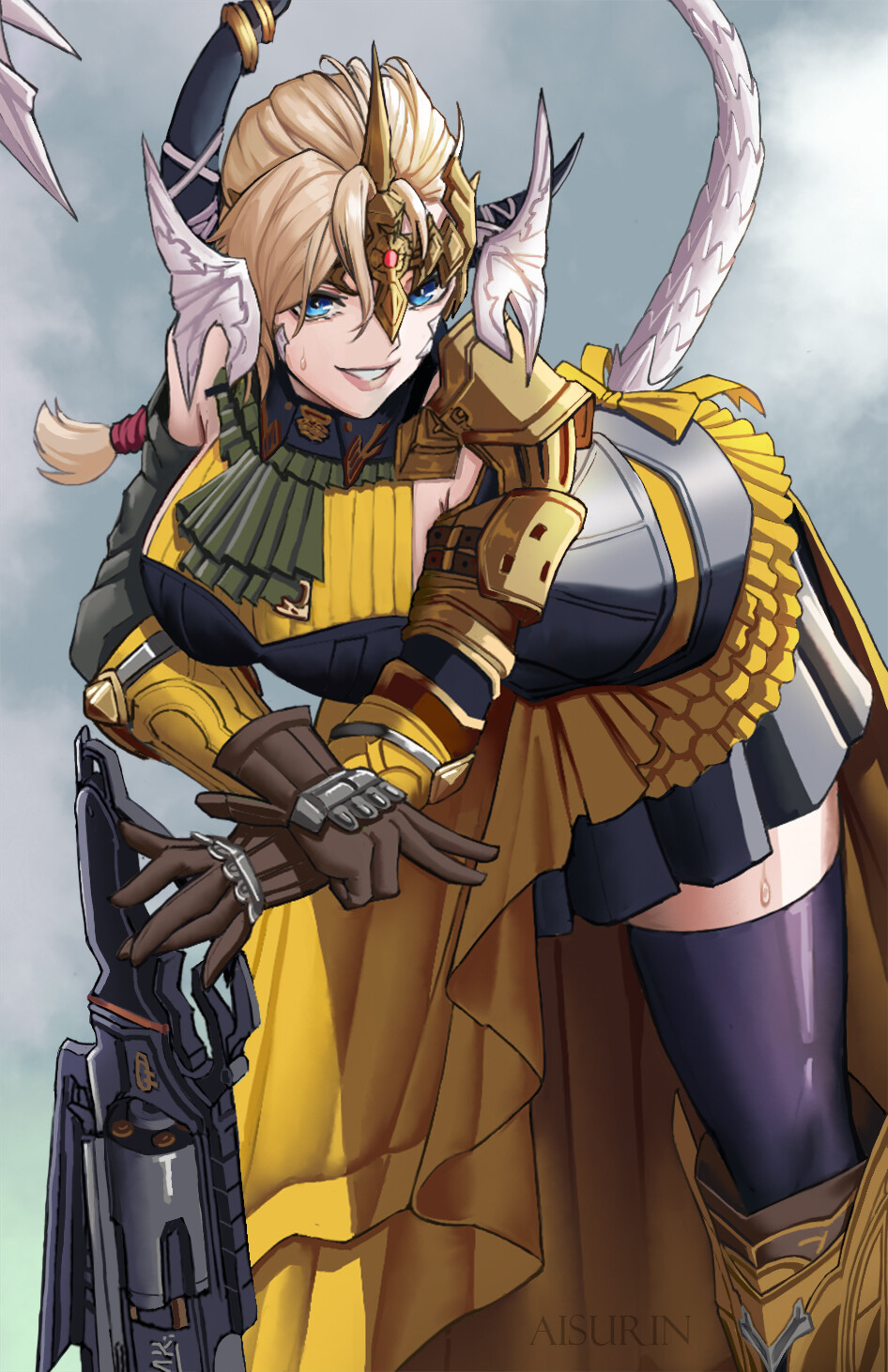 ArtStation - Ilyanna FF14 character commission