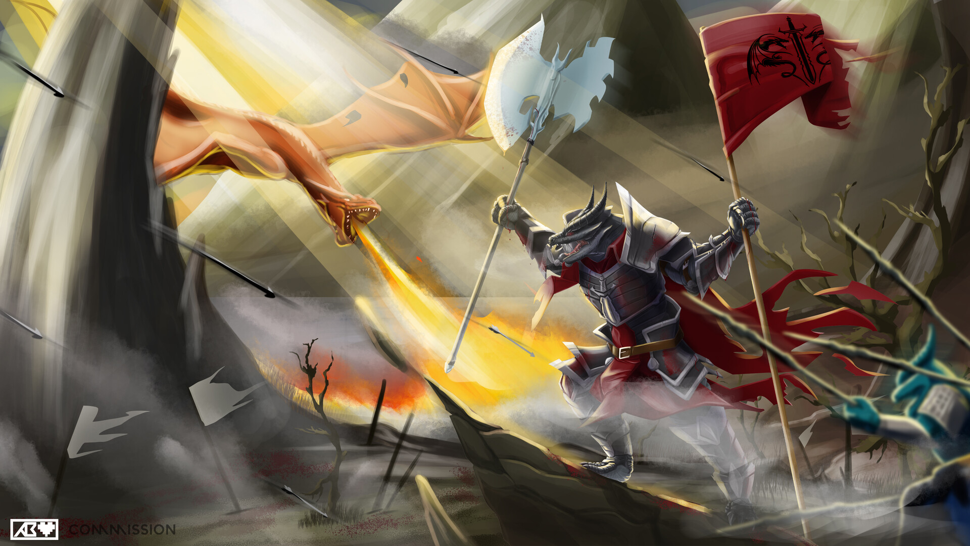 ArtStation - Dungeons and Dragons War Scene