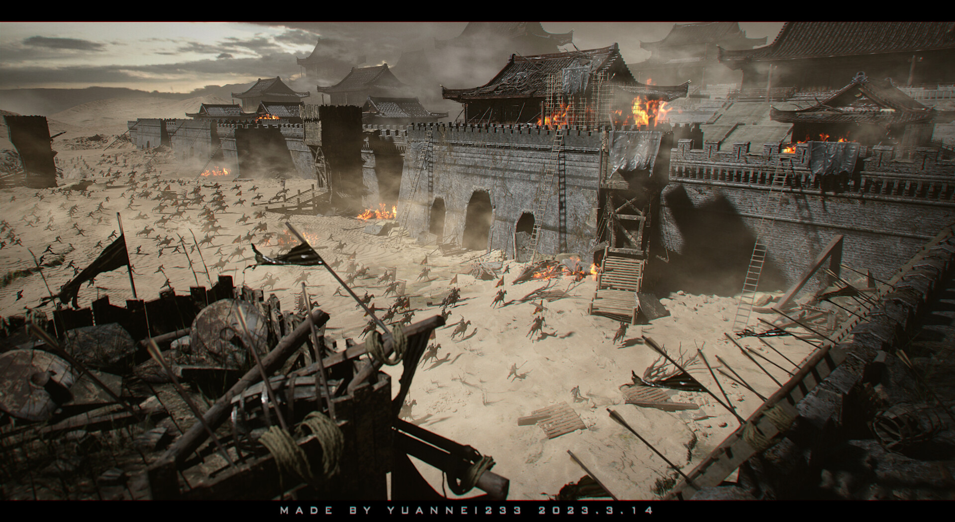 ArtStation - Ancient battlefields of China