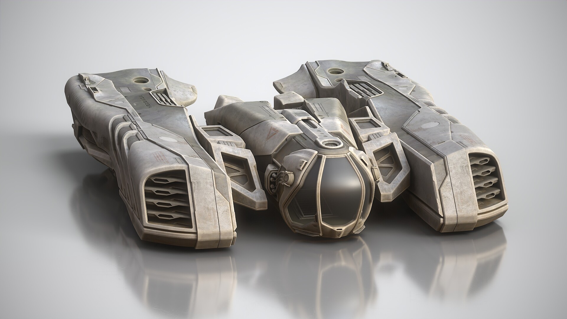 ArtStation - Sci-Fi Vehicle ''Lander''