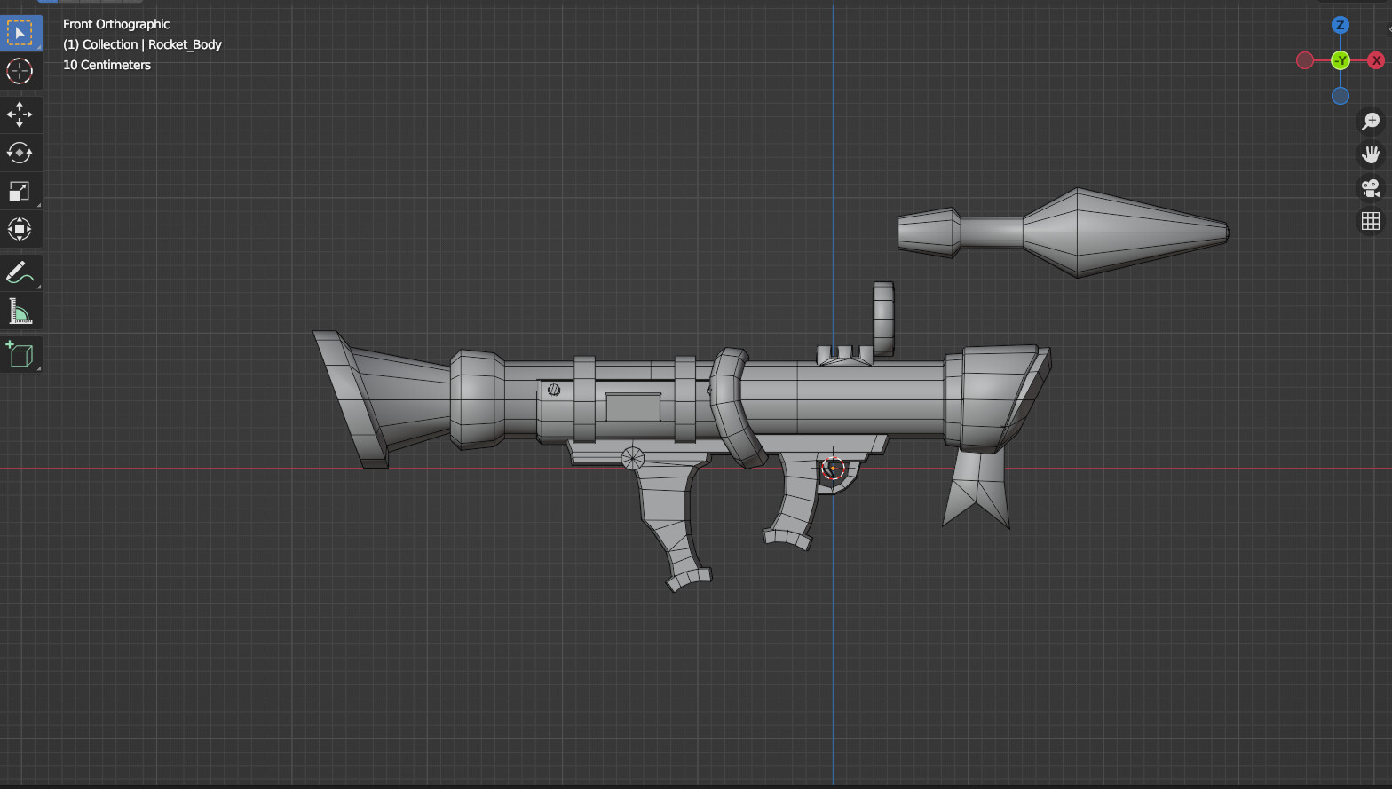 Shaoor Azam - Stylized Rocket Launcher Low Poly