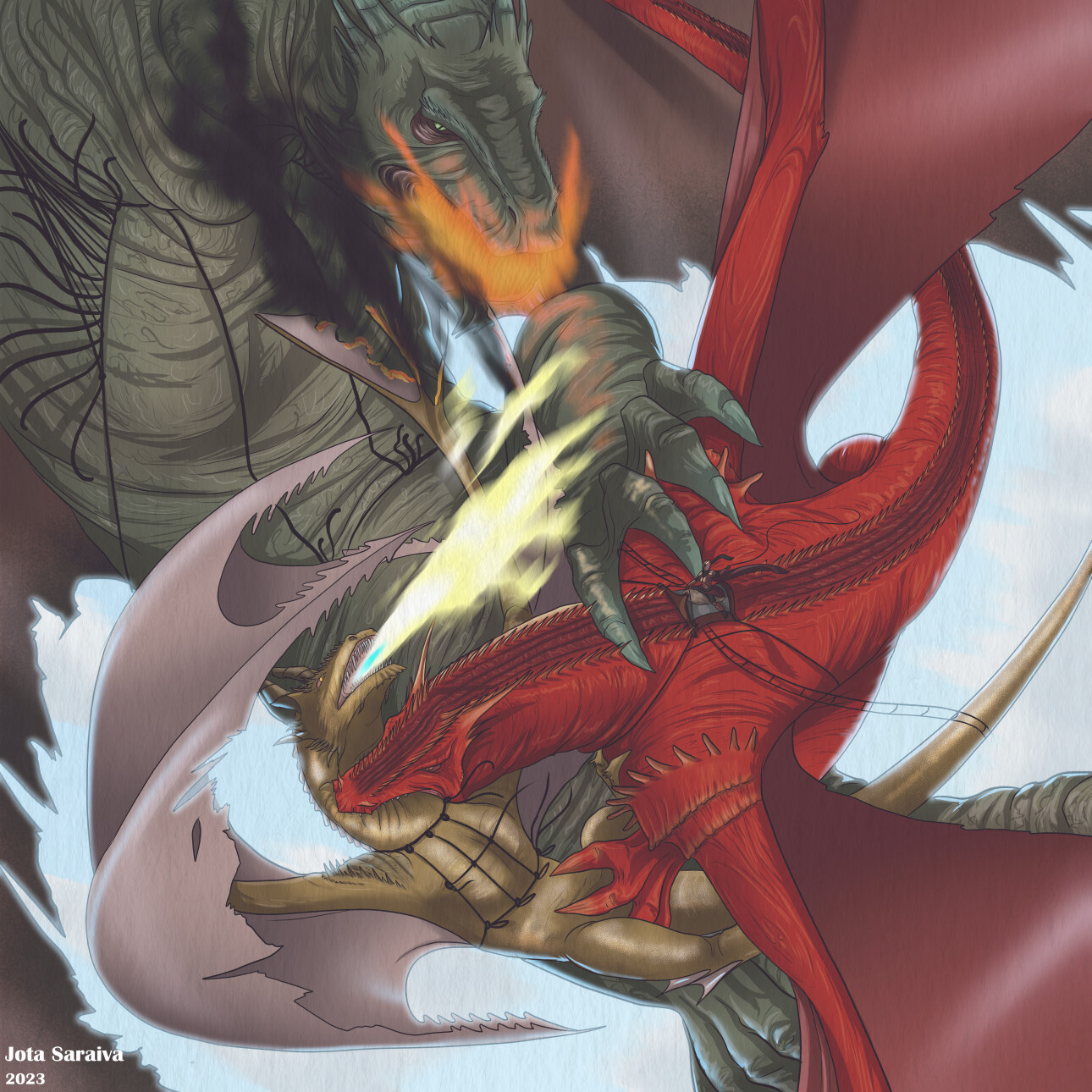 ArtStation - The Battle at Rook's Rest