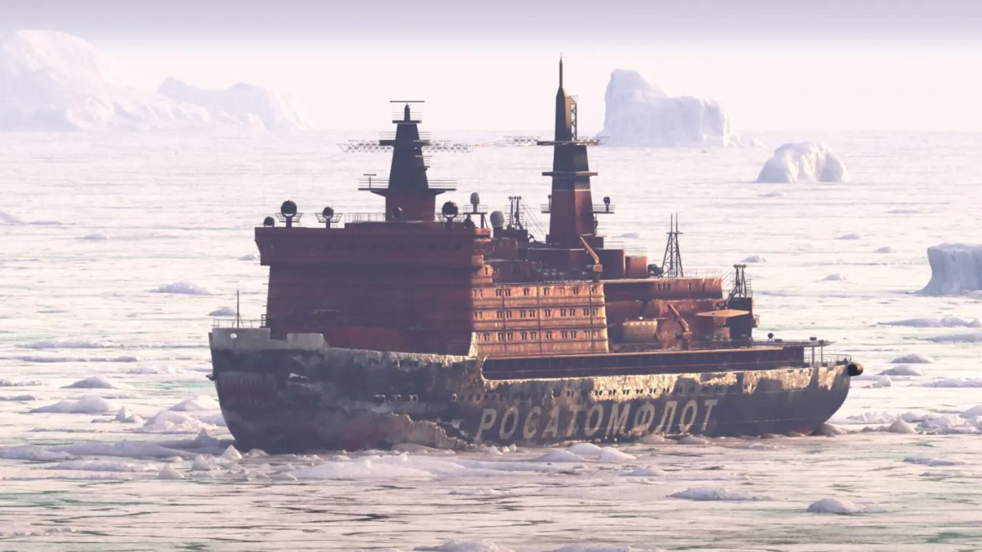 ArtStation - Icebreaker Yamal