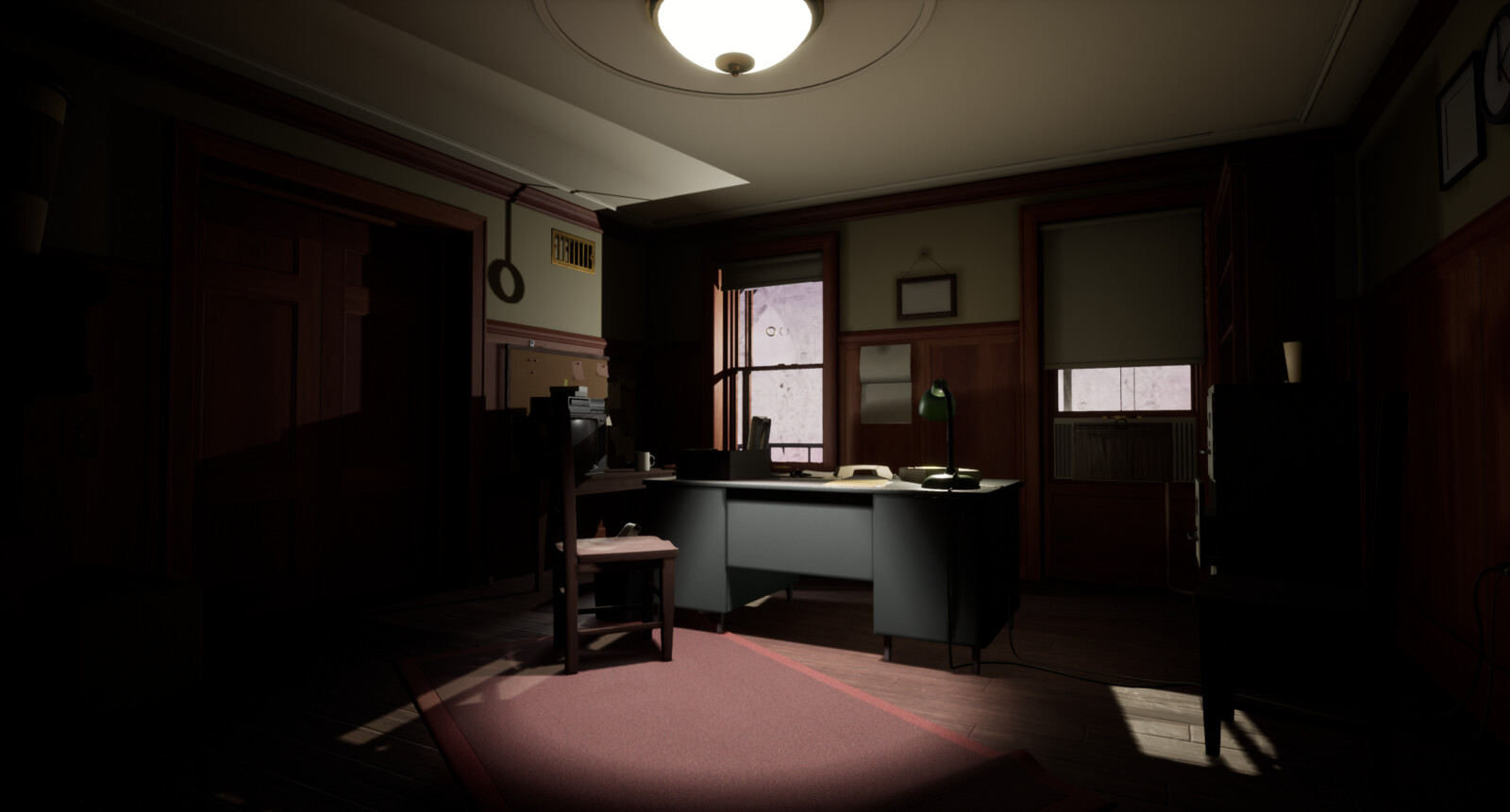 Jody Anderson - Detectives Office - Game Environment - Unreal Engine 4.25