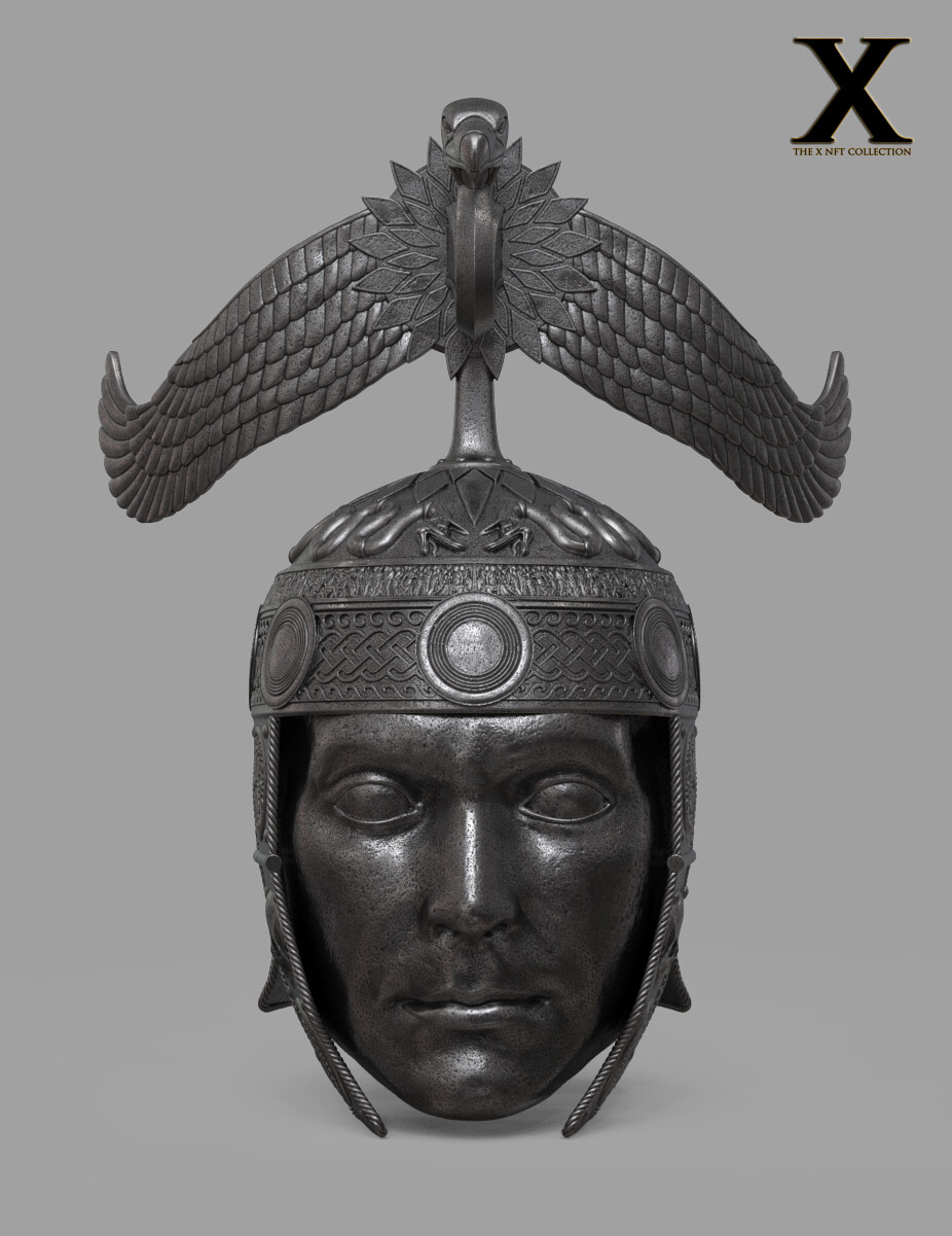 ArtStation - julius Caesar Helm & Mask