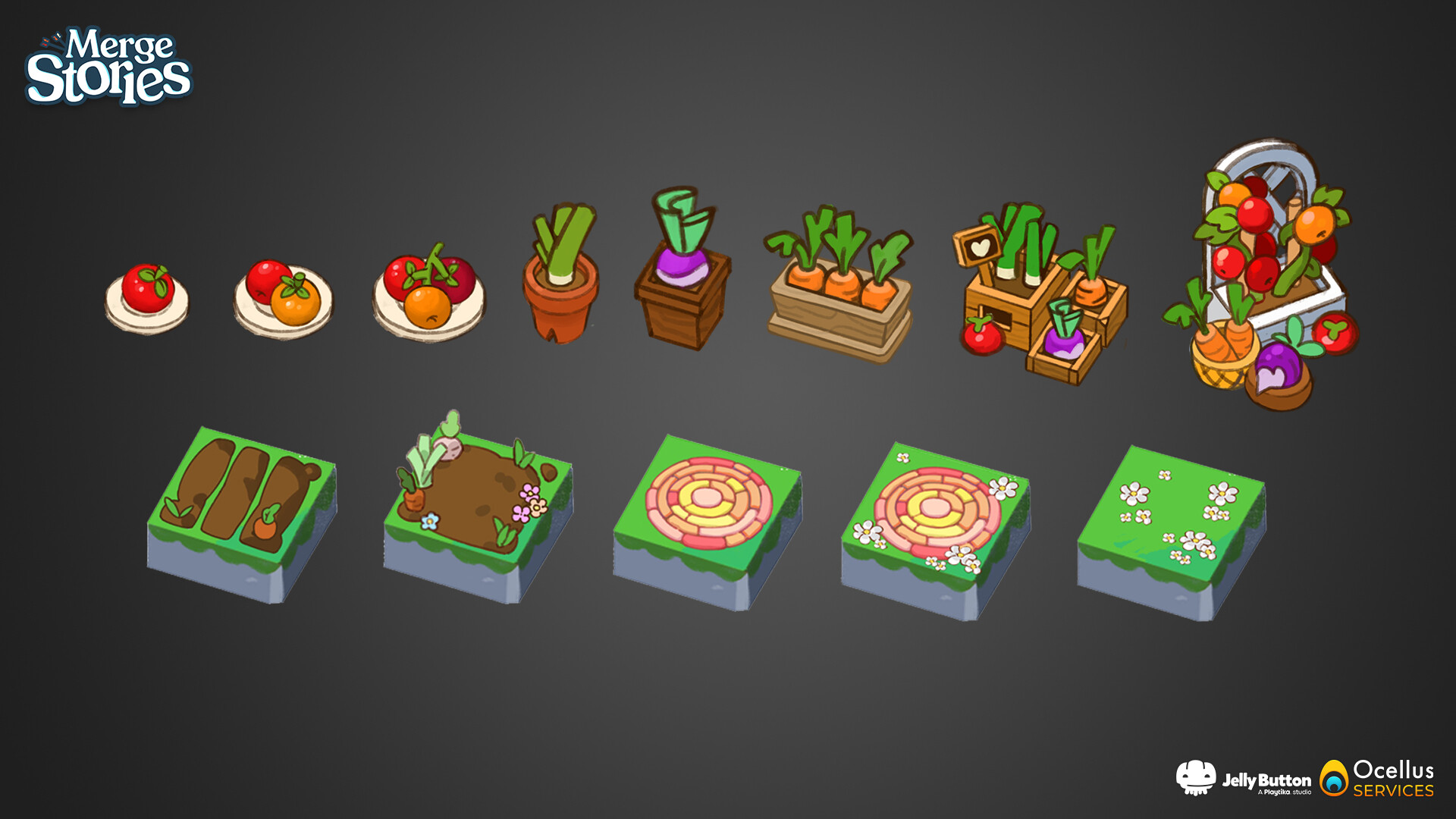 Ocellus - SERVICES - Merge Stories - Daisy & Quest Items