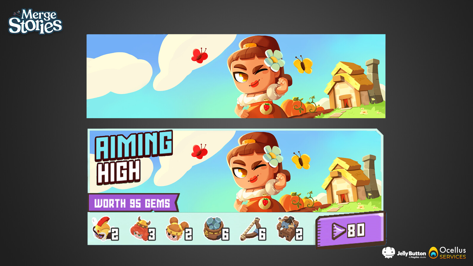 Ocellus - SERVICES - Merge Stories - Daisy & Quest Items