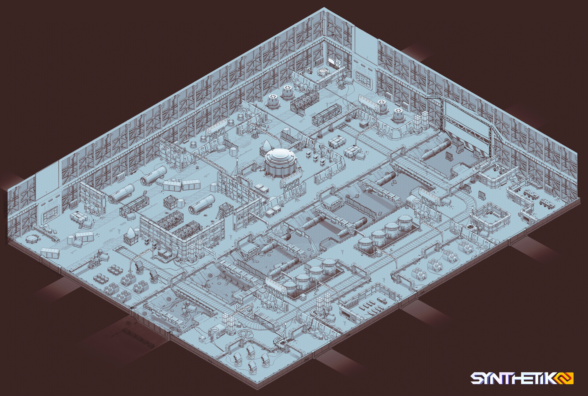 Dmitry Smirnov - Synthetik 2. Level sketches