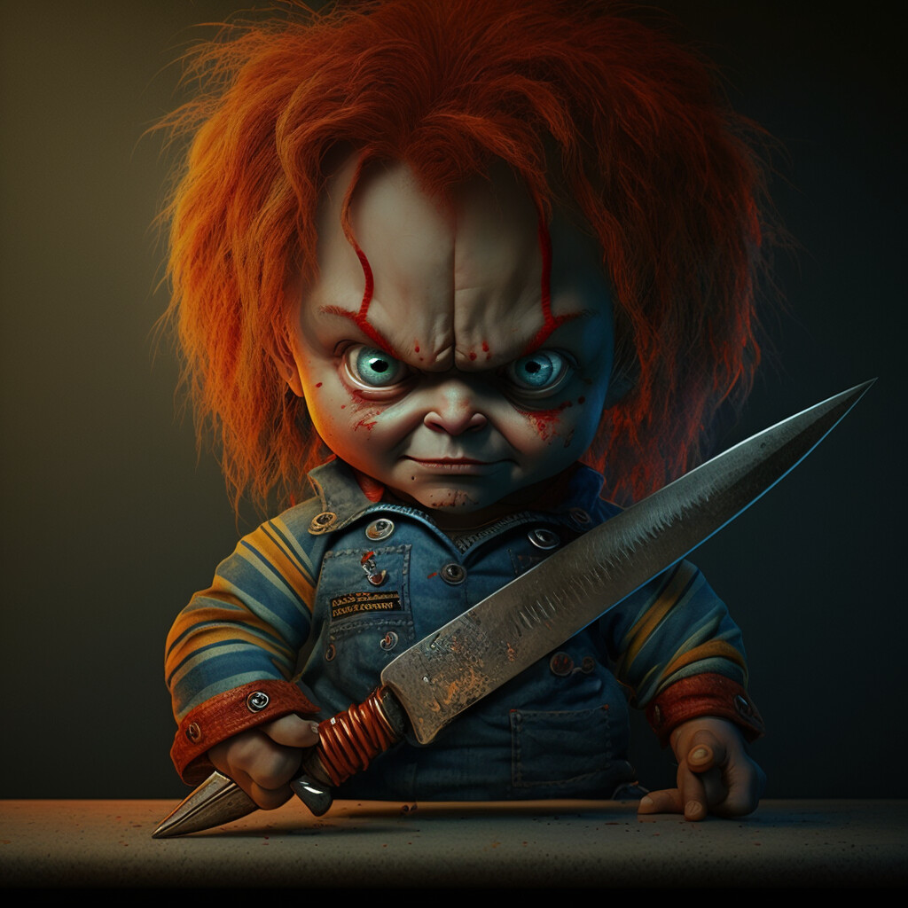 ArtStation - Chucky is alive