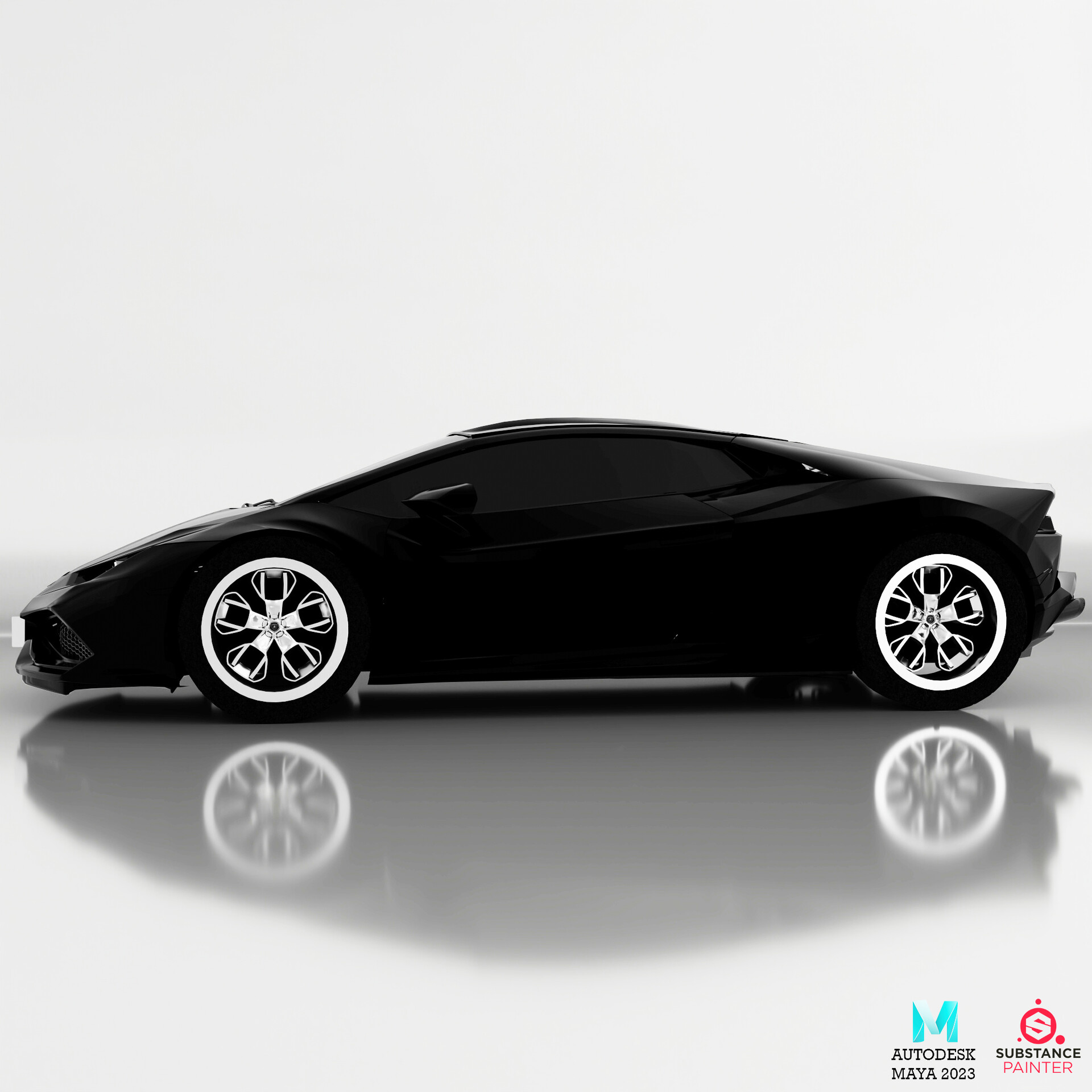 Sanjay Ranganathan Lamborghini Huracan 3d Model