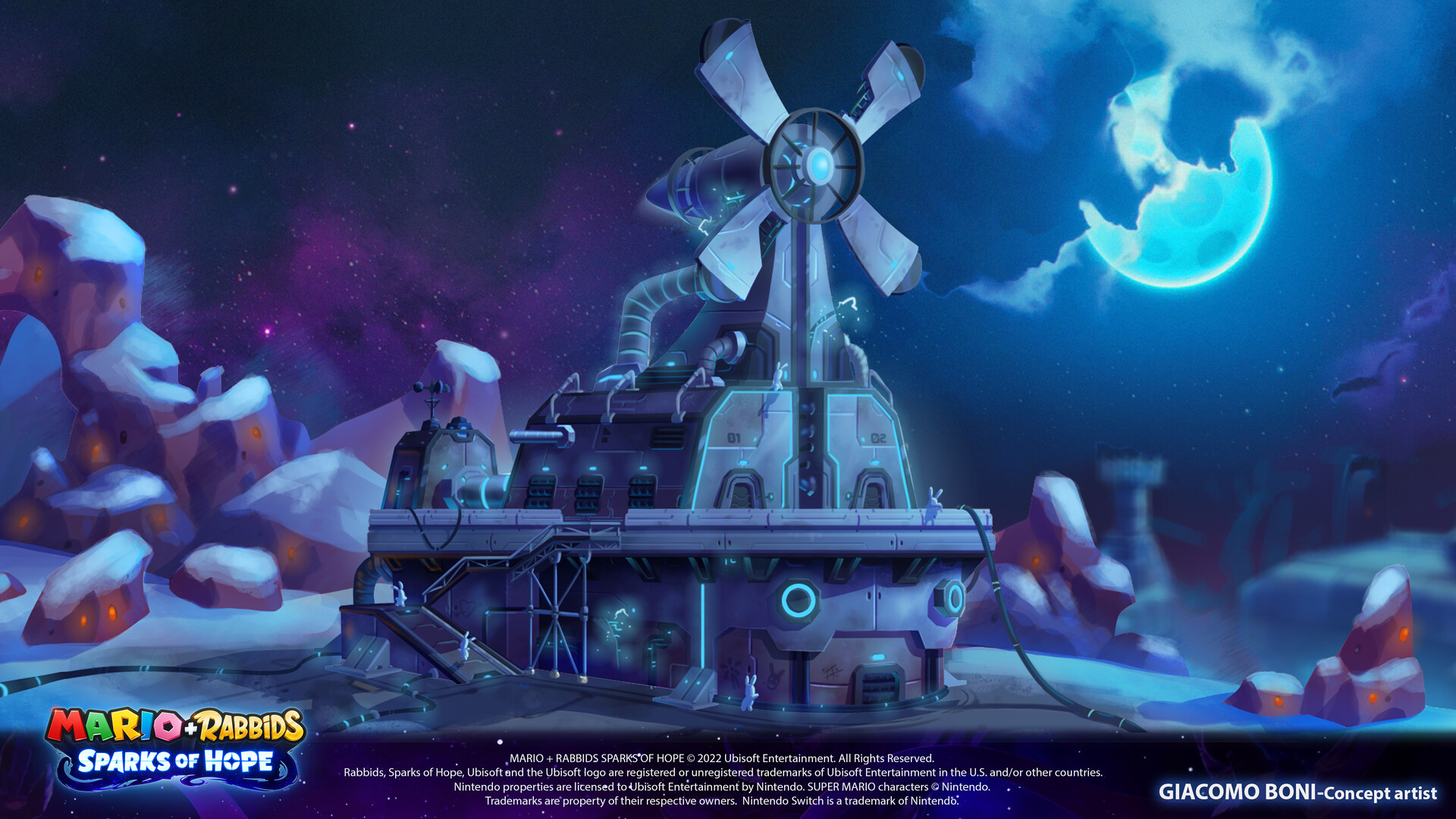 Giacomo Boni - Mario+Rabbids Sparks of Hope - Barrendale Mesa