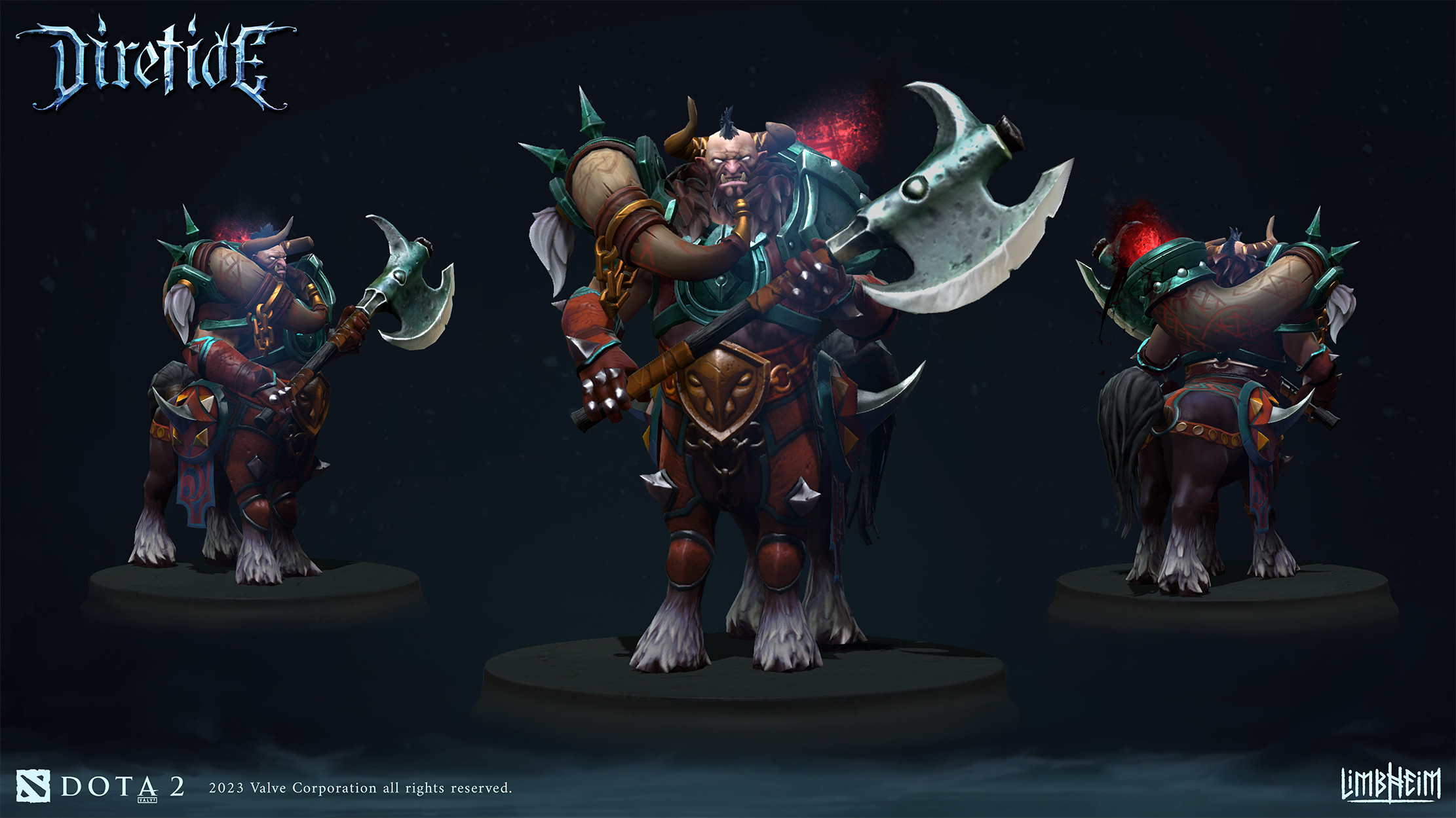 Limbheim Studio - Infernal Cavalcade - Centaur Warrunner immortal ...