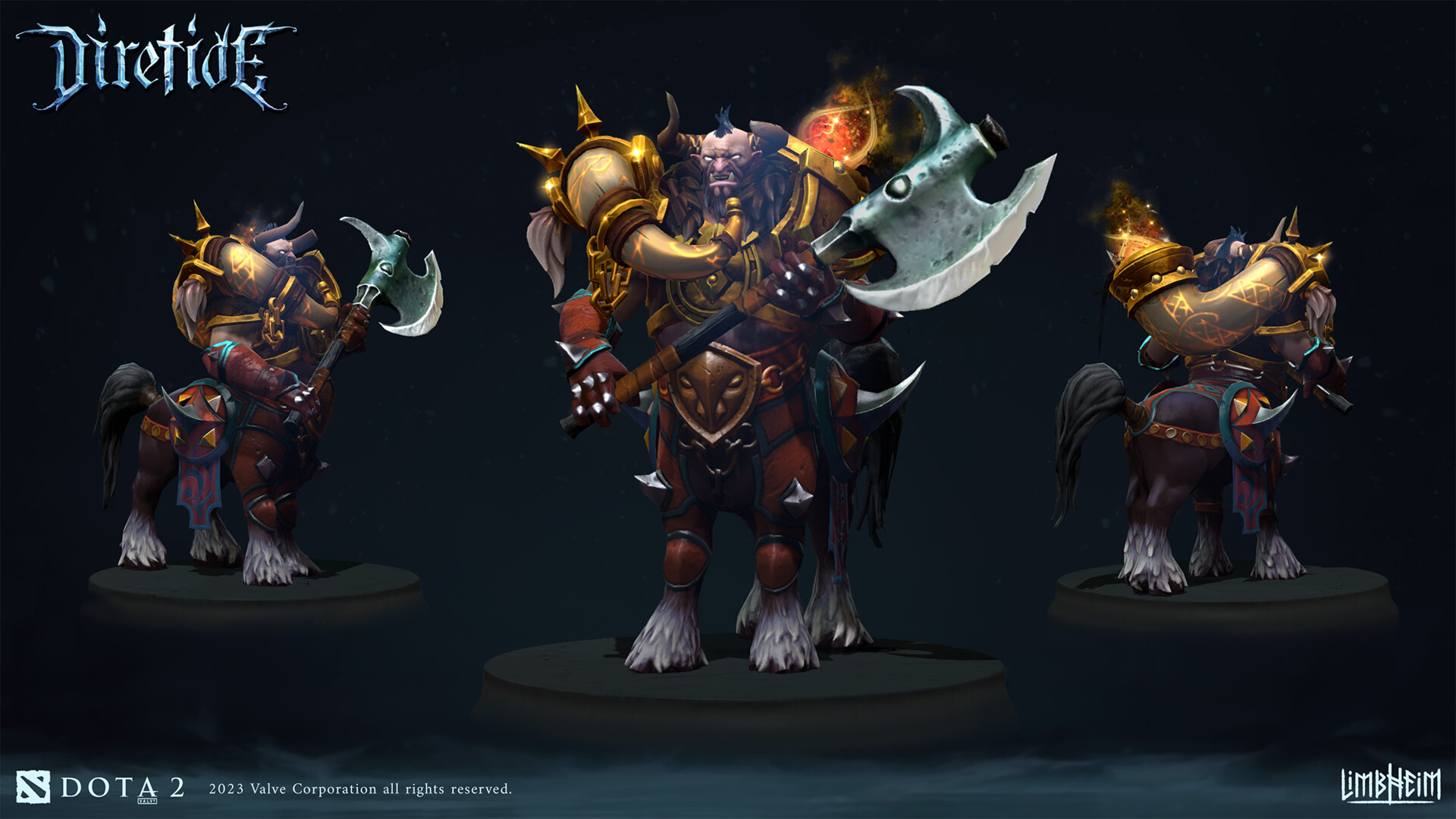 Limbheim Studio - Infernal Cavalcade - Centaur Warrunner immortal ...