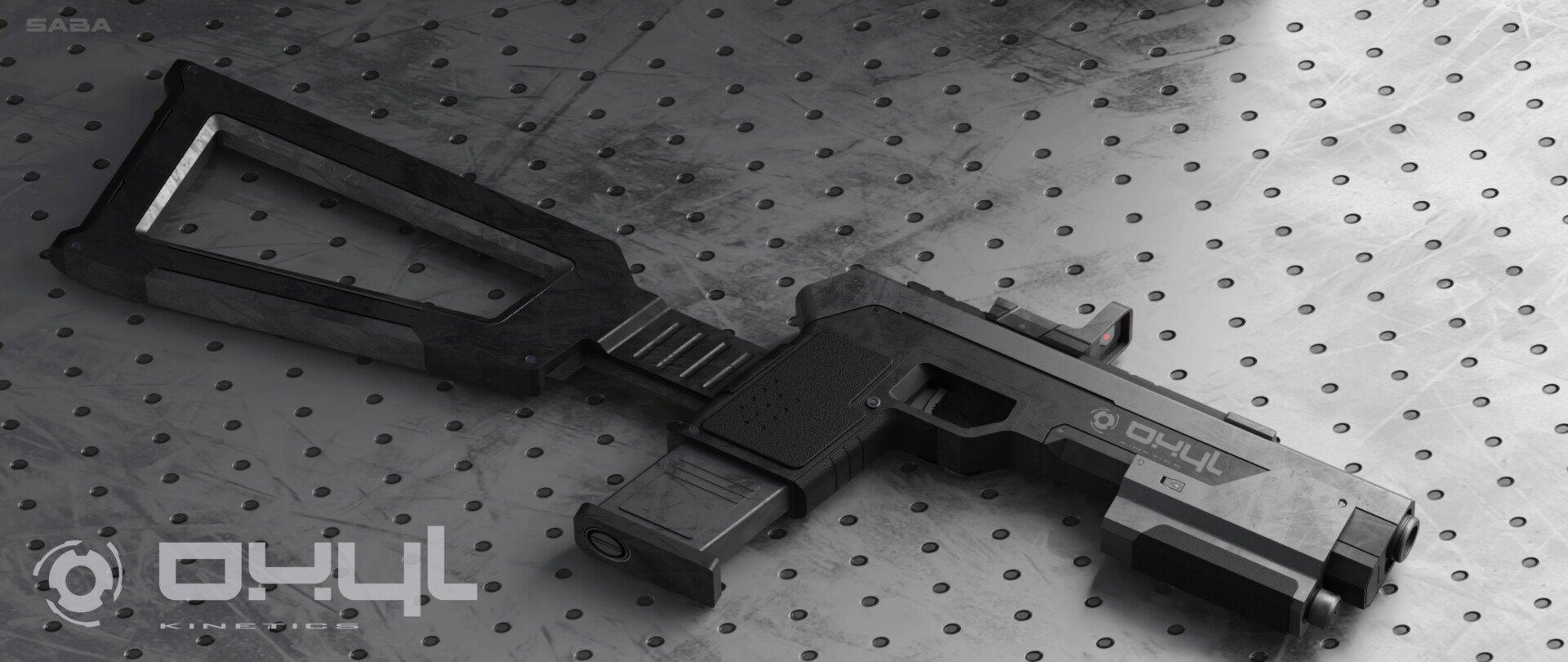 ArtStation - Sci-Fi Gun