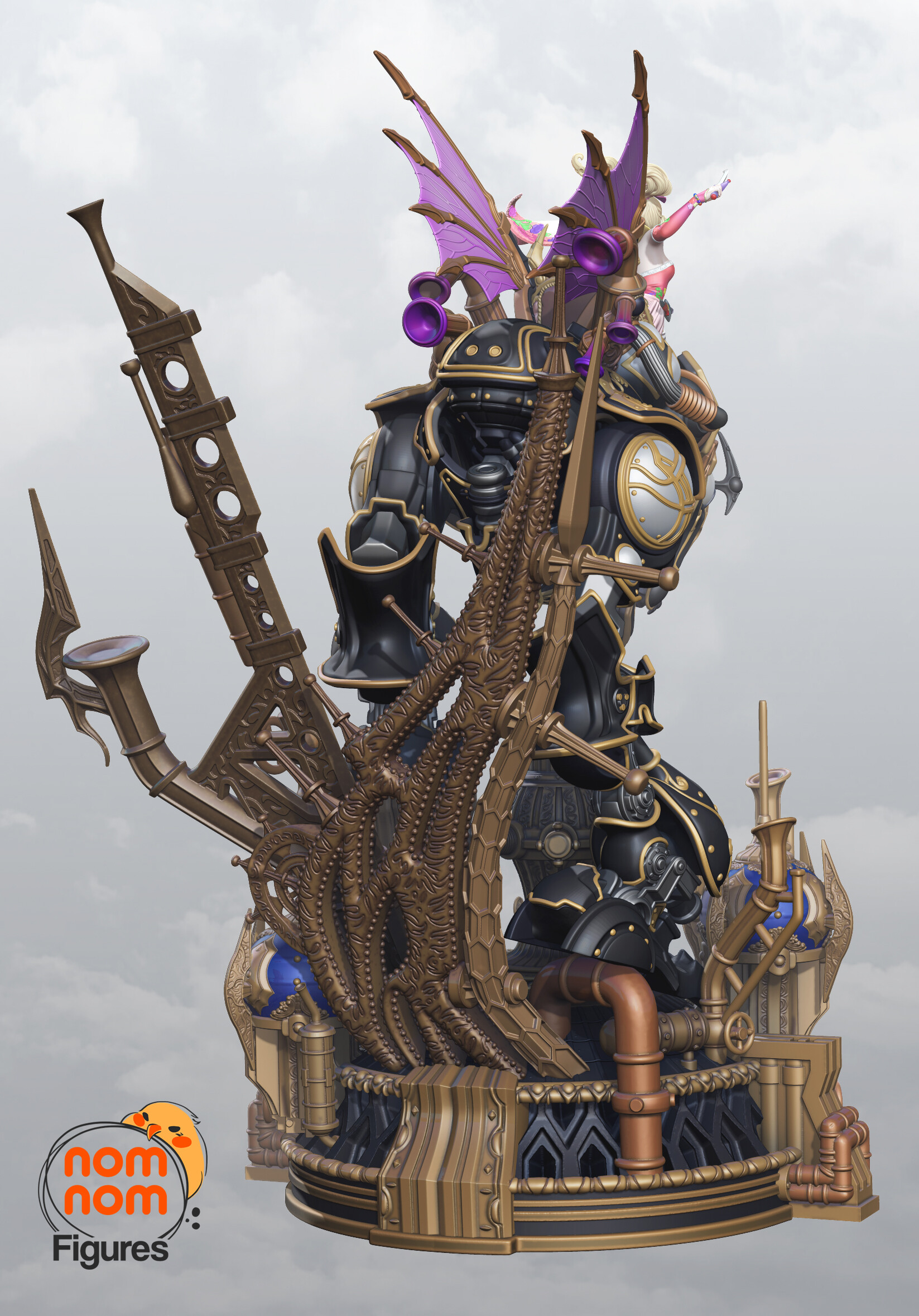 NomNom Figures - Terra with Magitek from Final Fantasy