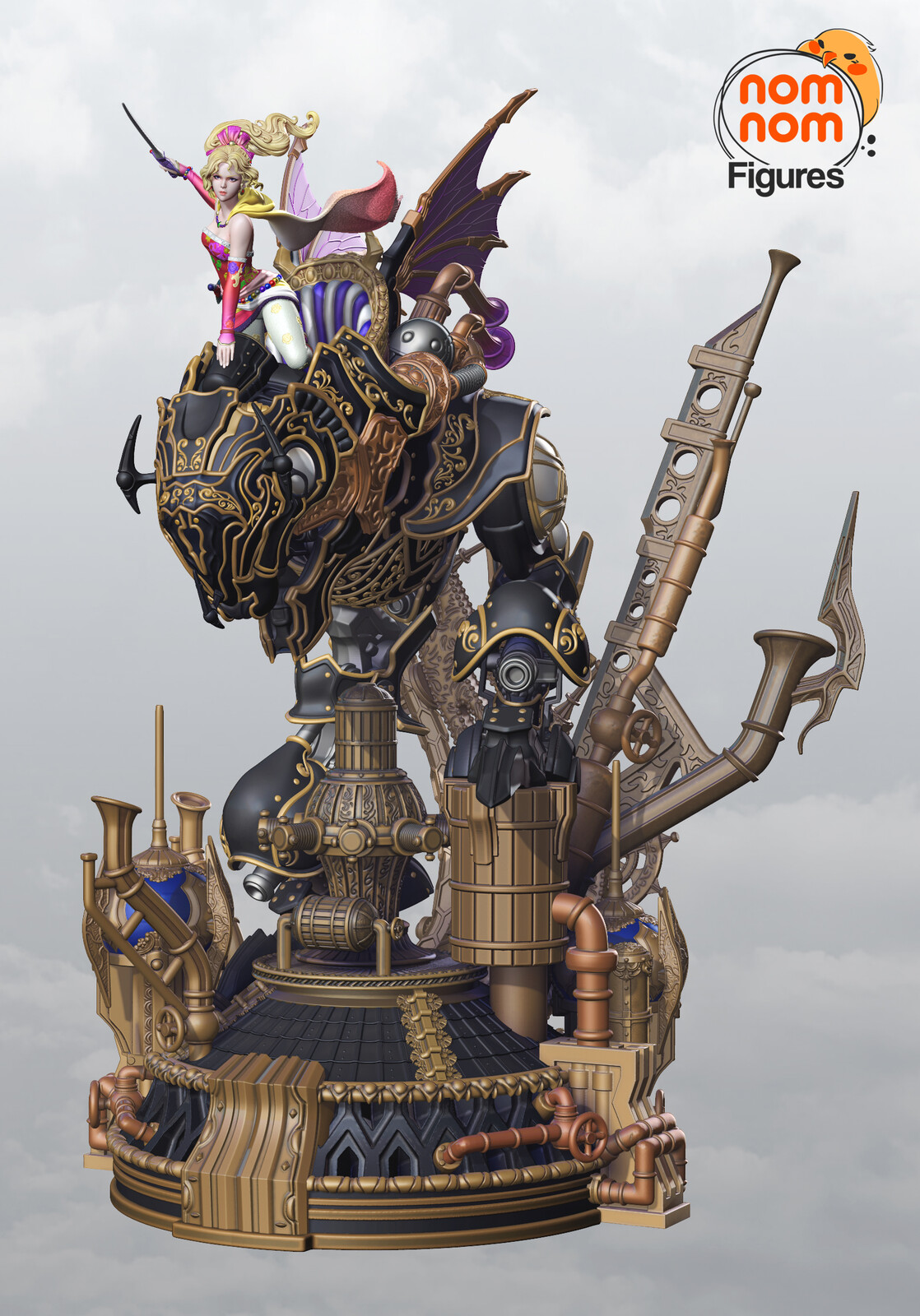 NomNom Figures - Terra with Magitek from Final Fantasy