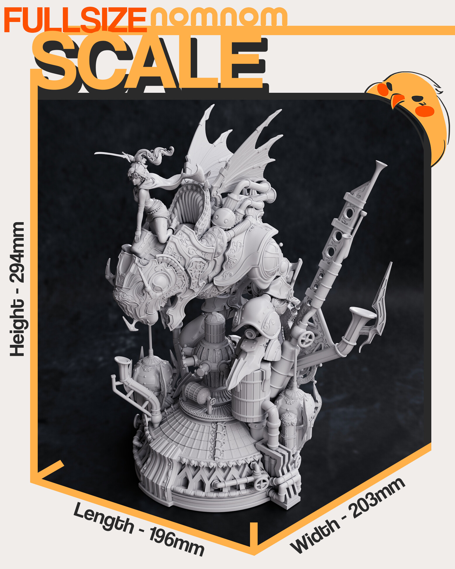 NomNom Figures - Terra with Magitek from Final Fantasy