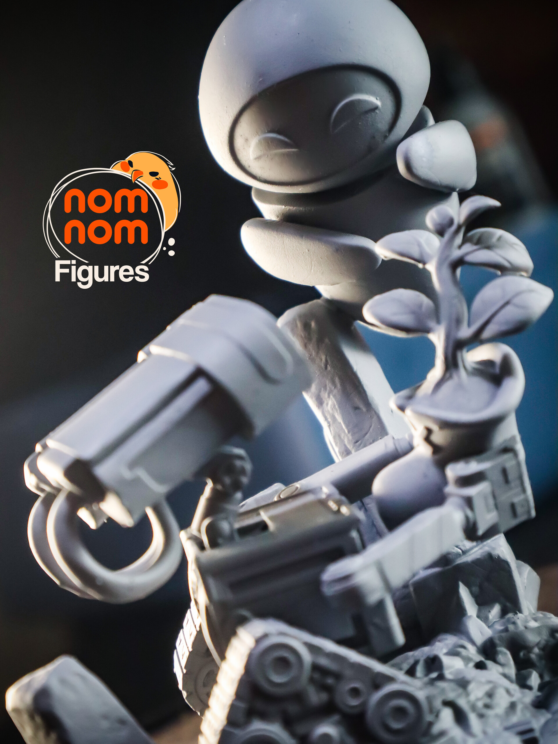 NomNom Figures - Chibi Wall-e and Eve