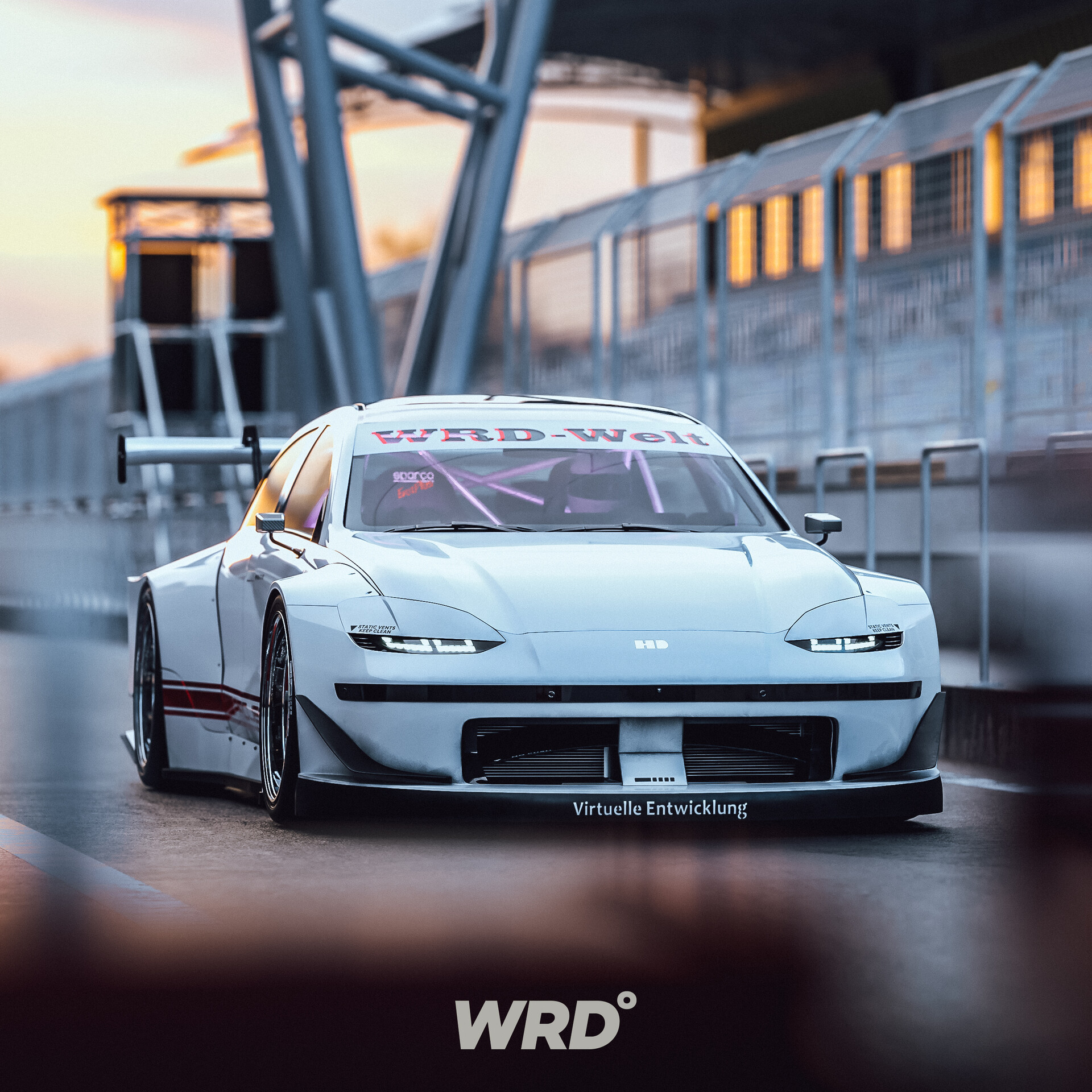 ArtStation - WRD Hyundai Ioniq 6 Wide Body Concept "Trackliner"