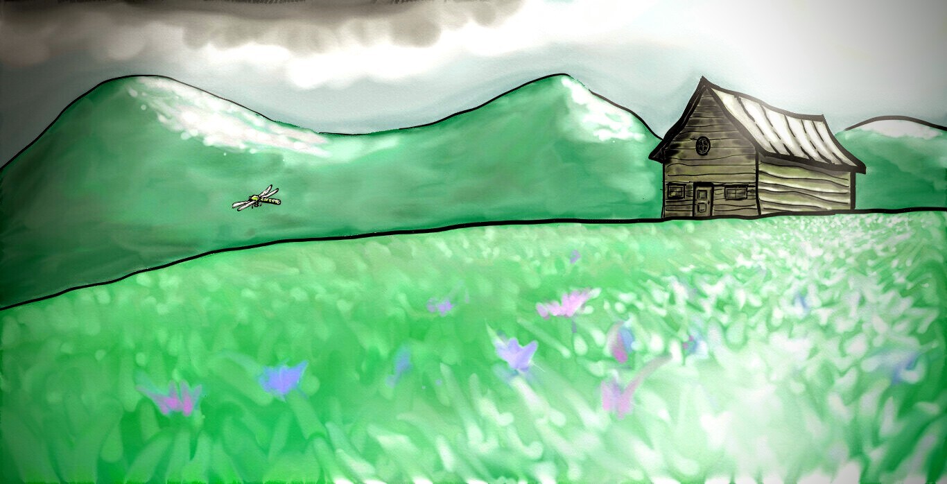 ArtStation - House on a hill