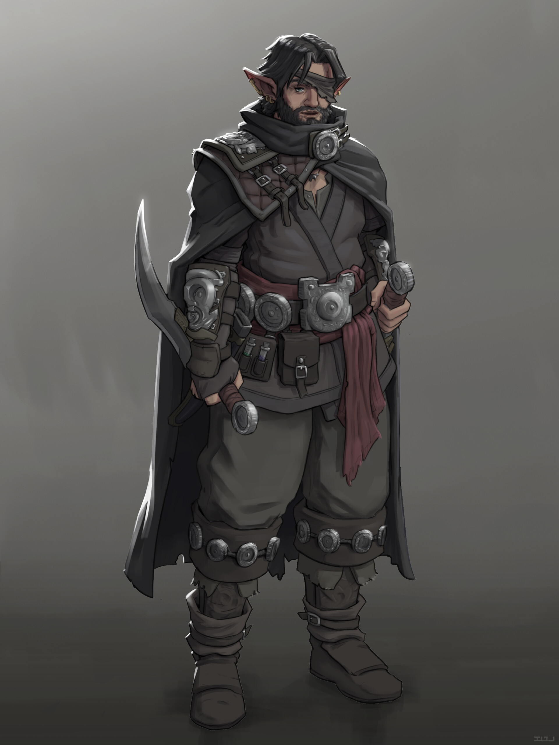 ArtStation - Elf rogue