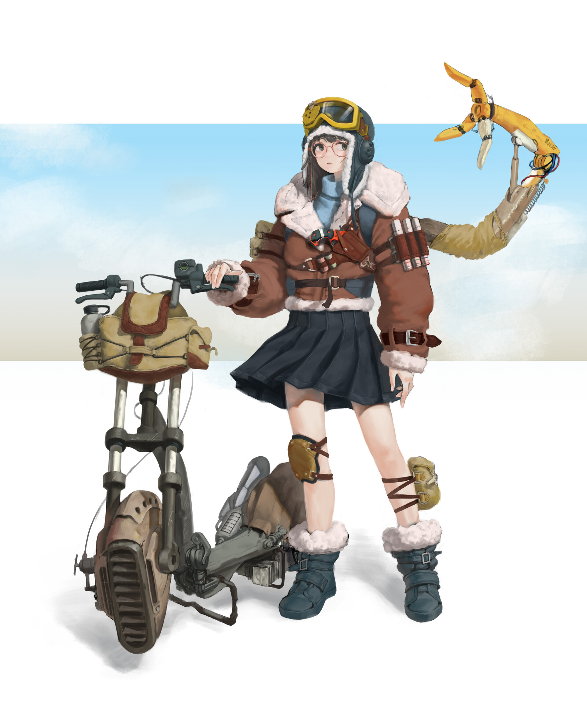 ArtStation - Wasteland Girl