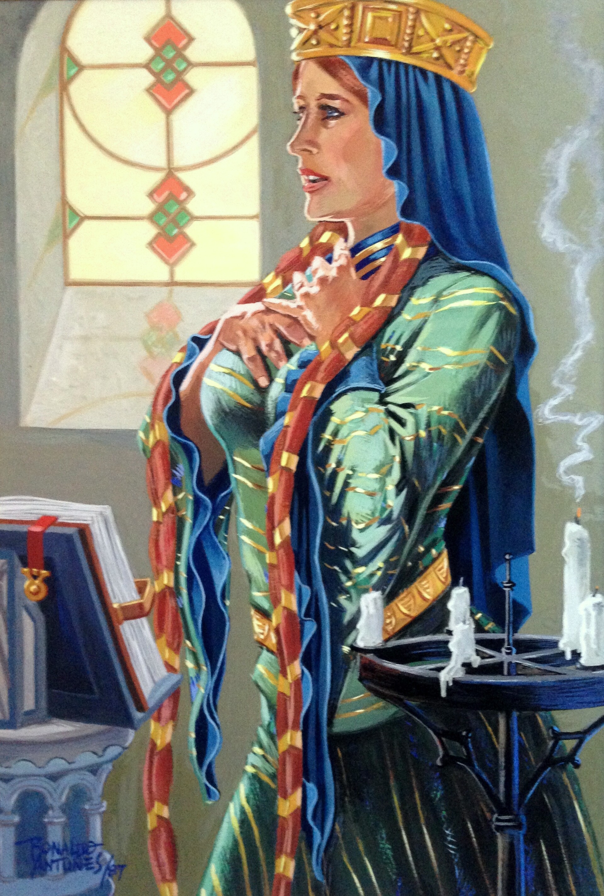 ArtStation - "Isabeau" book cover