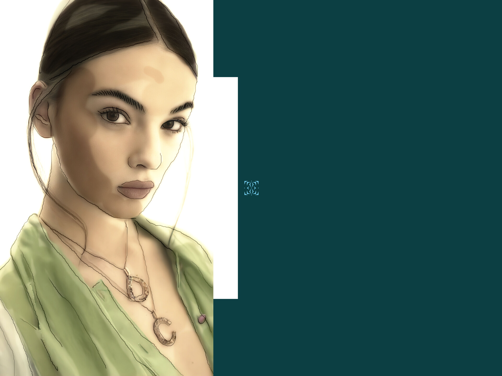 ArtStation - Portrait Practice_ Deva Cassel_03