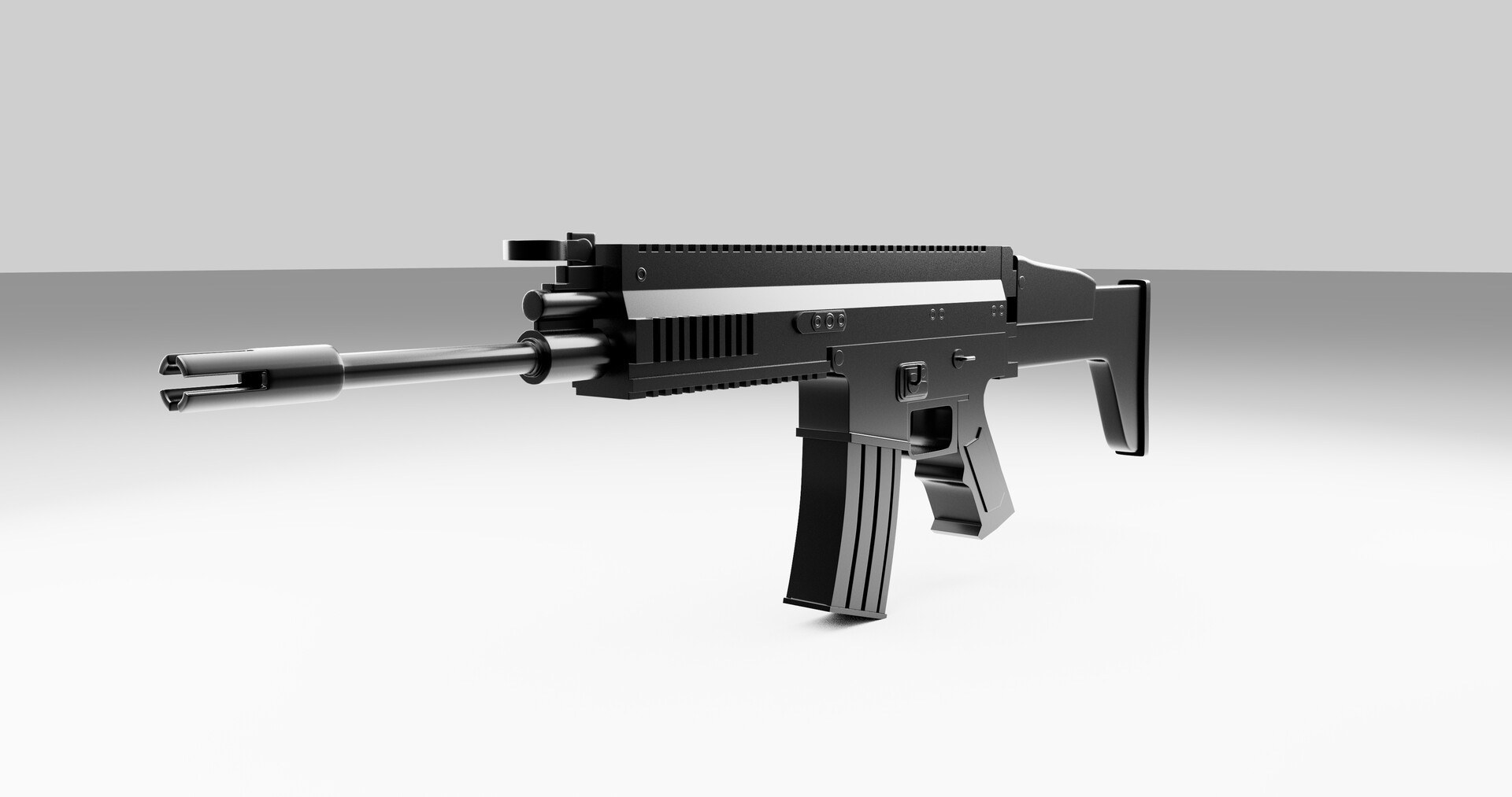 ArtStation - SCAR GUN