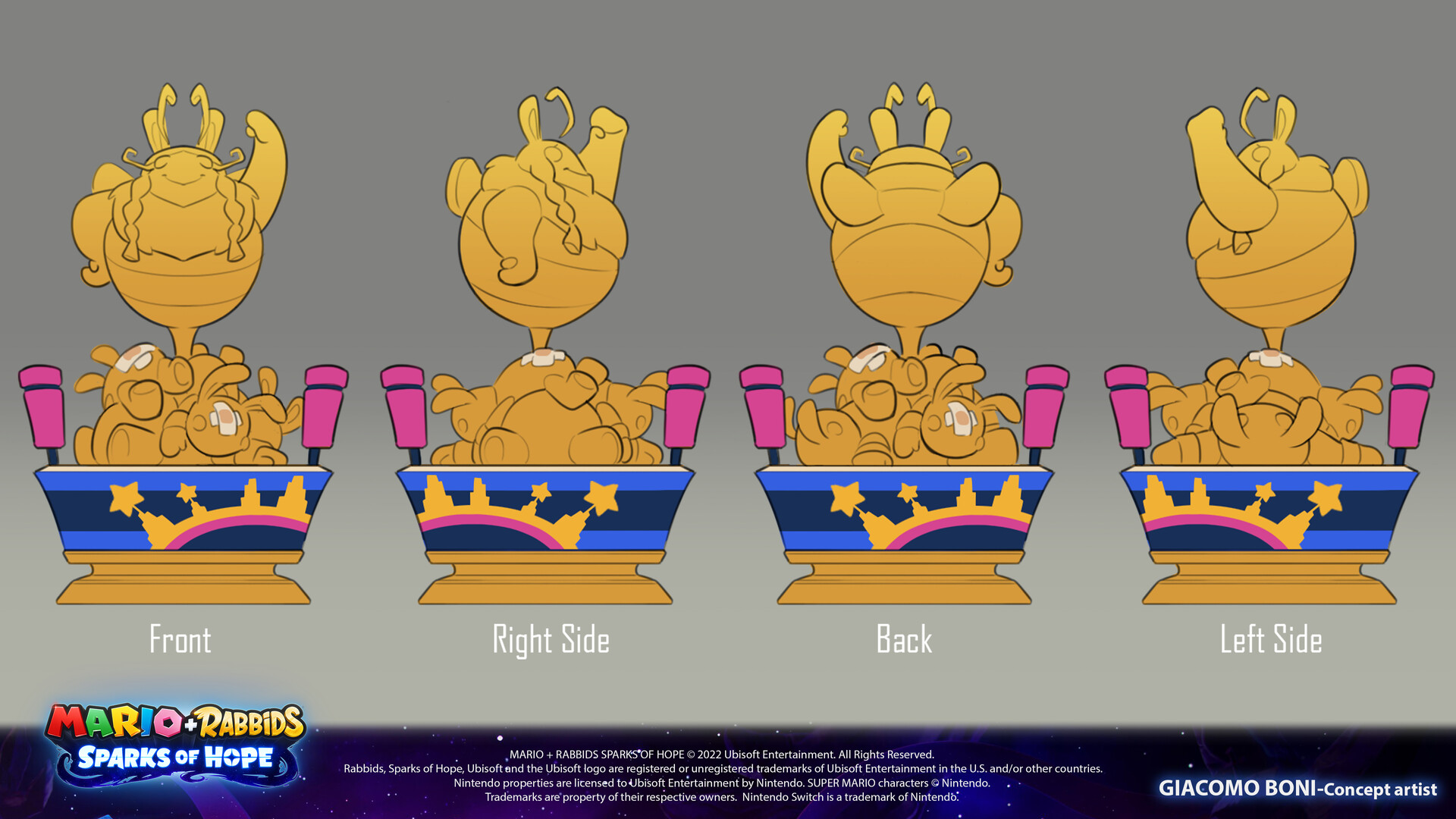 Giacomo Boni - Mario+Rabbids Sparks of Hope - Terraflora Rabbidness