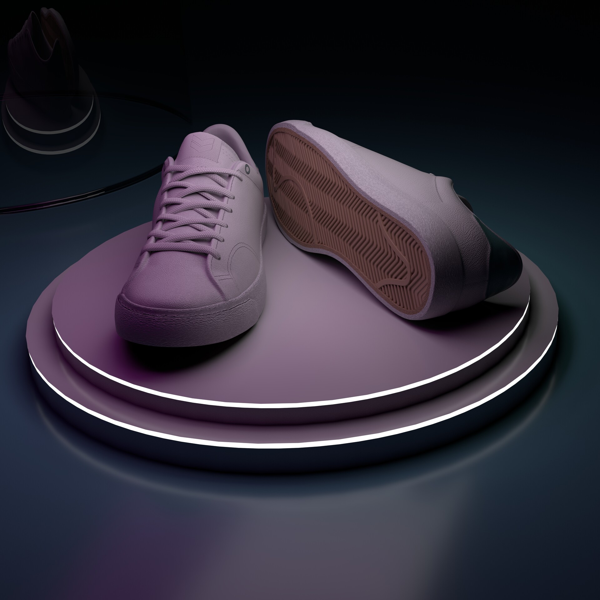 ArtStation - Shoes (Modeling, Texturing, Lighting)