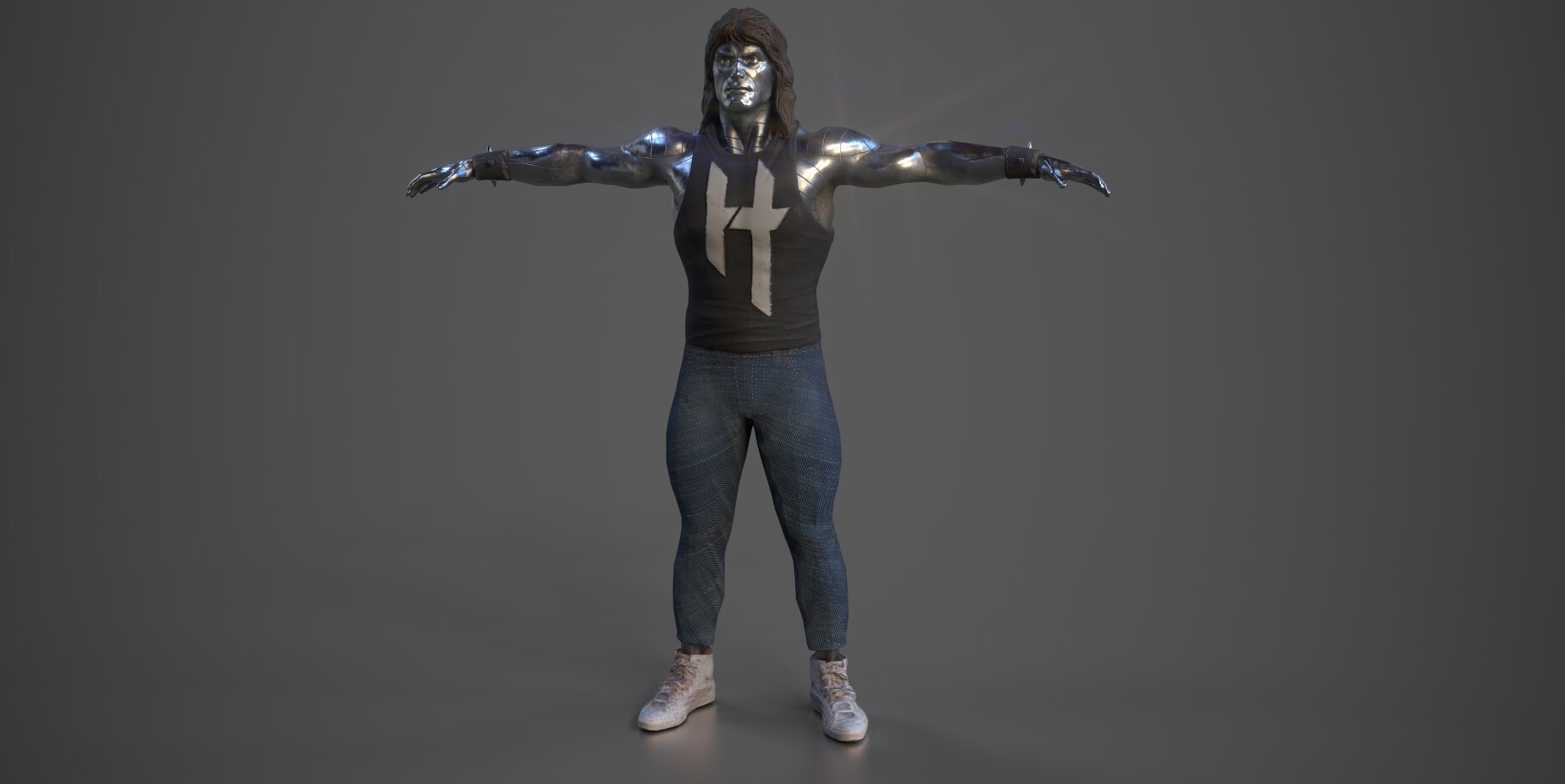 ArtStation - Game character Modeling "JaviMetal" para Sentencia Astral