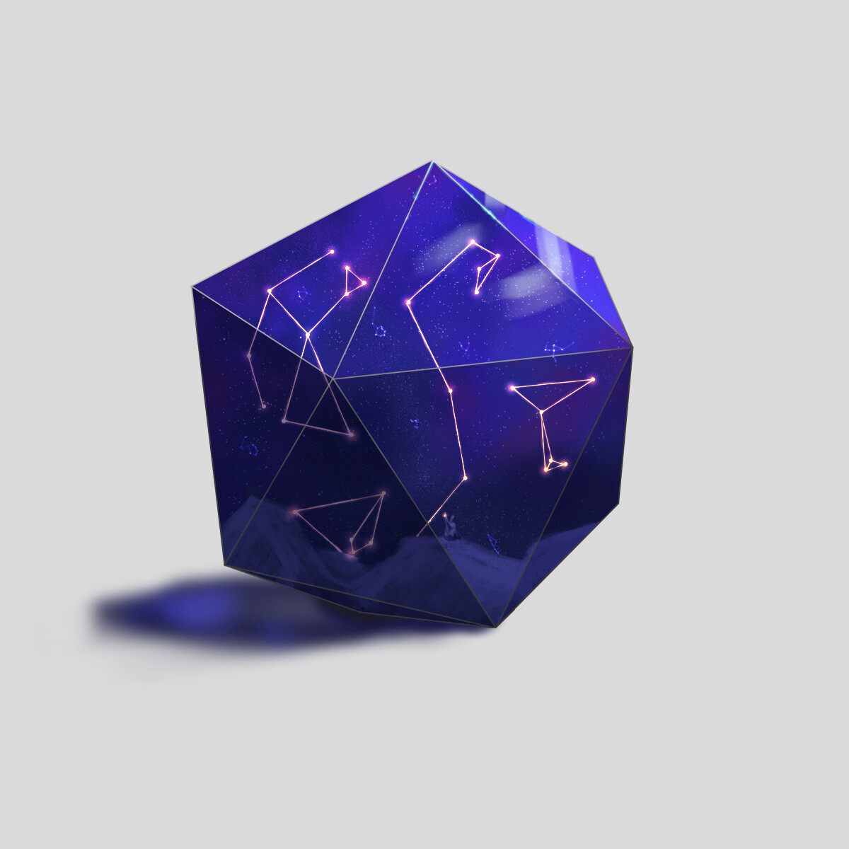 ArtStation - Star map d20 - Circle of Stars