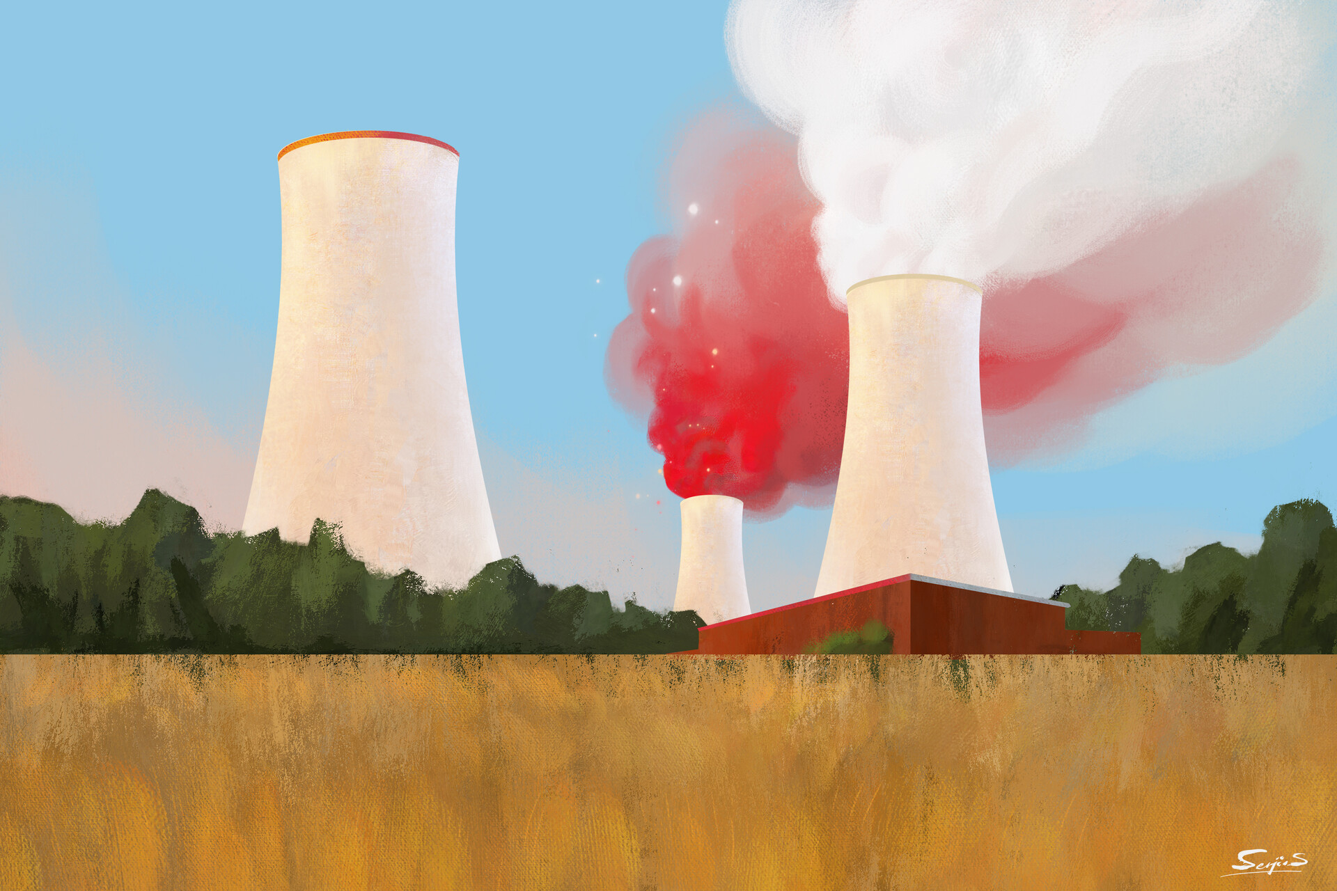 ArtStation - Red steam