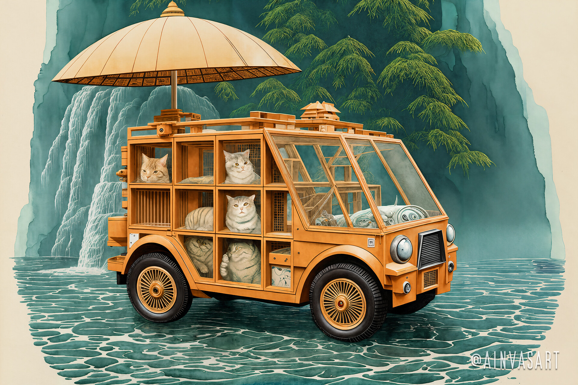 ArtStation - The Catmobile