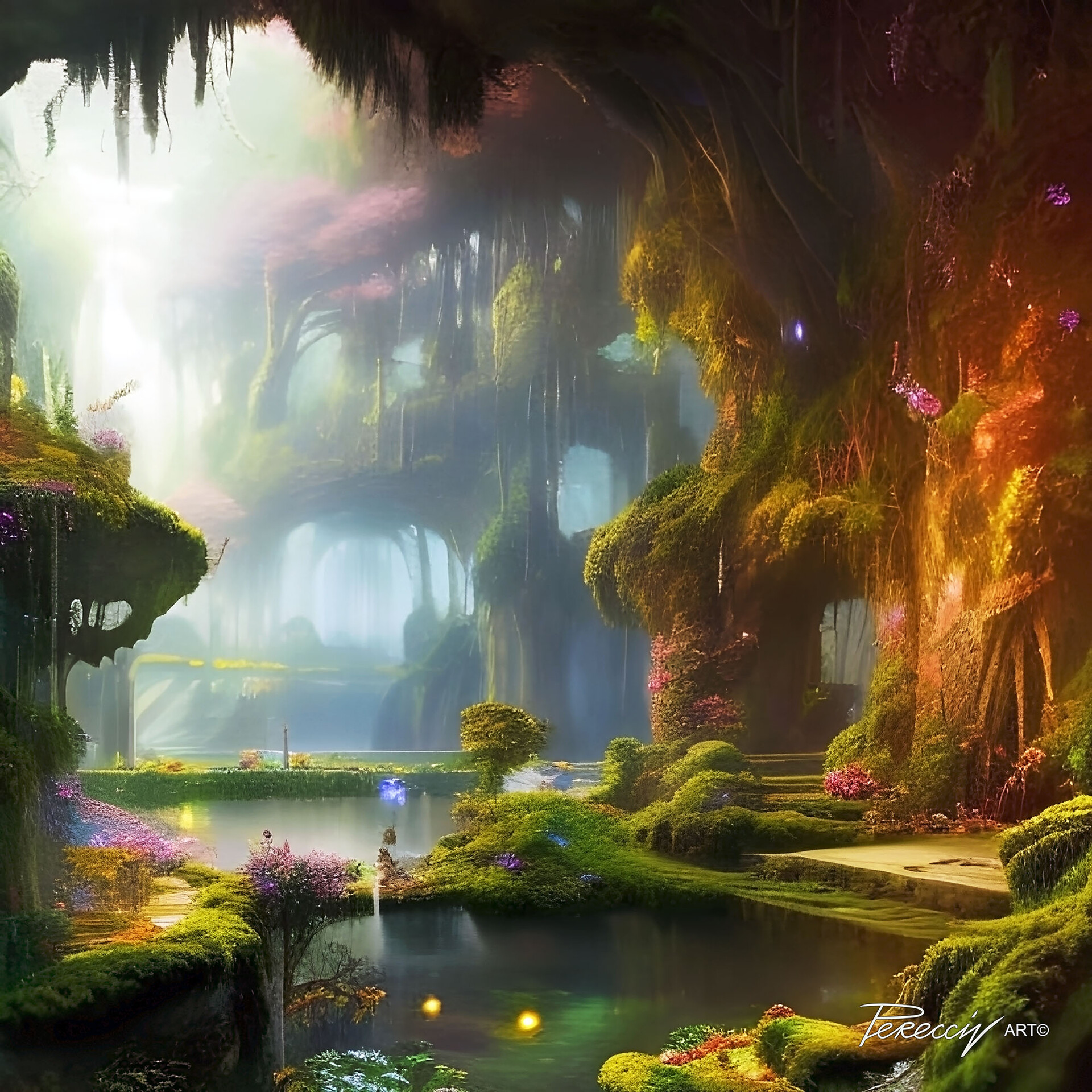 ArtStation - Walk in Paradise - 202304071.