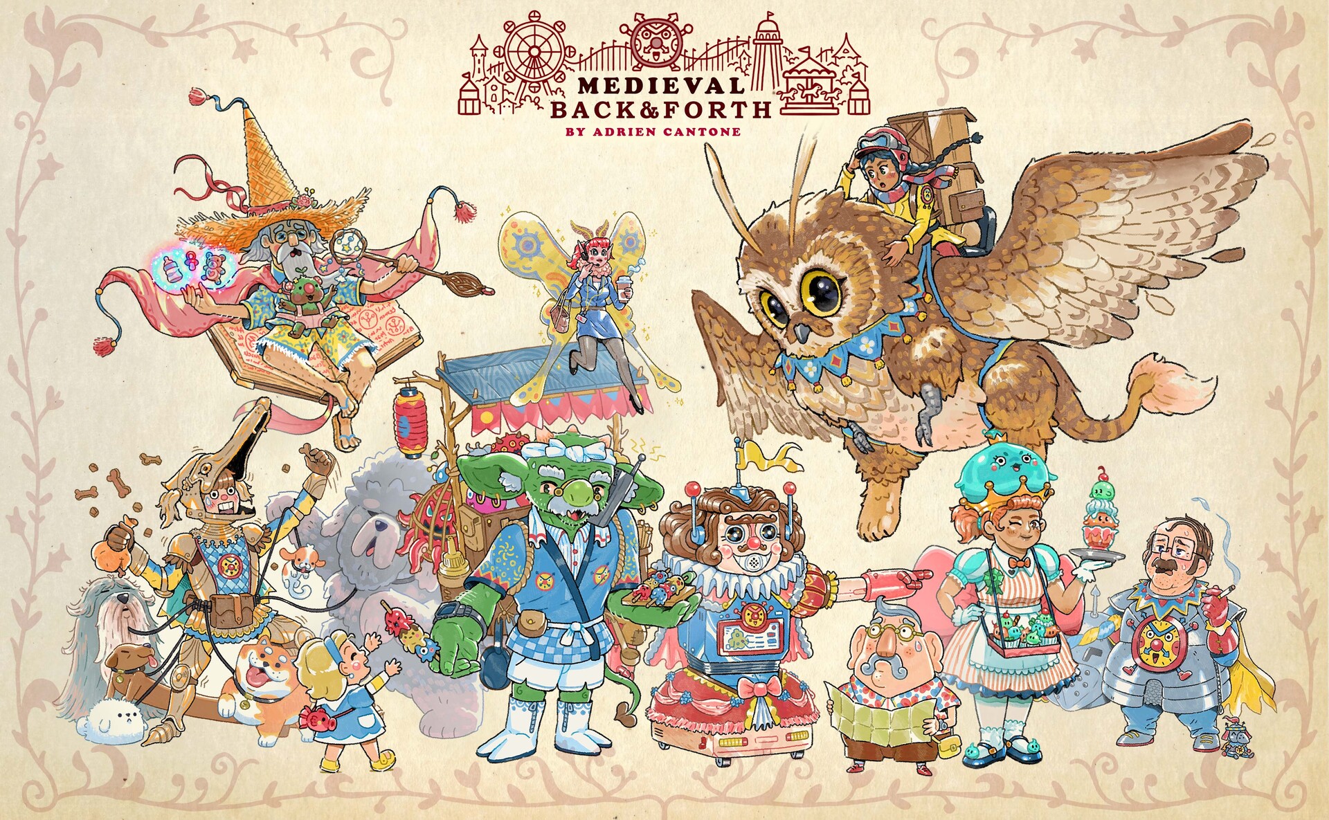 ArtStation - Medieval : Back and Forth