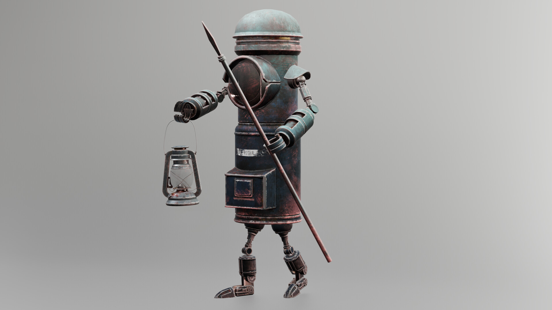 ArtStation - Letter Box Robot