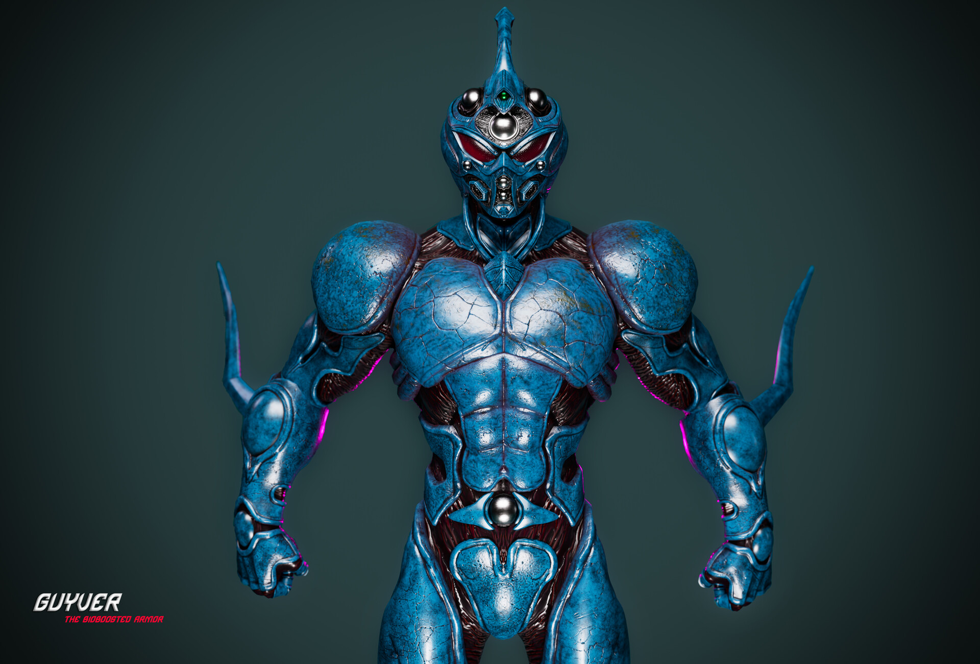 ArtStation - Guyver The BioBoosted Armor