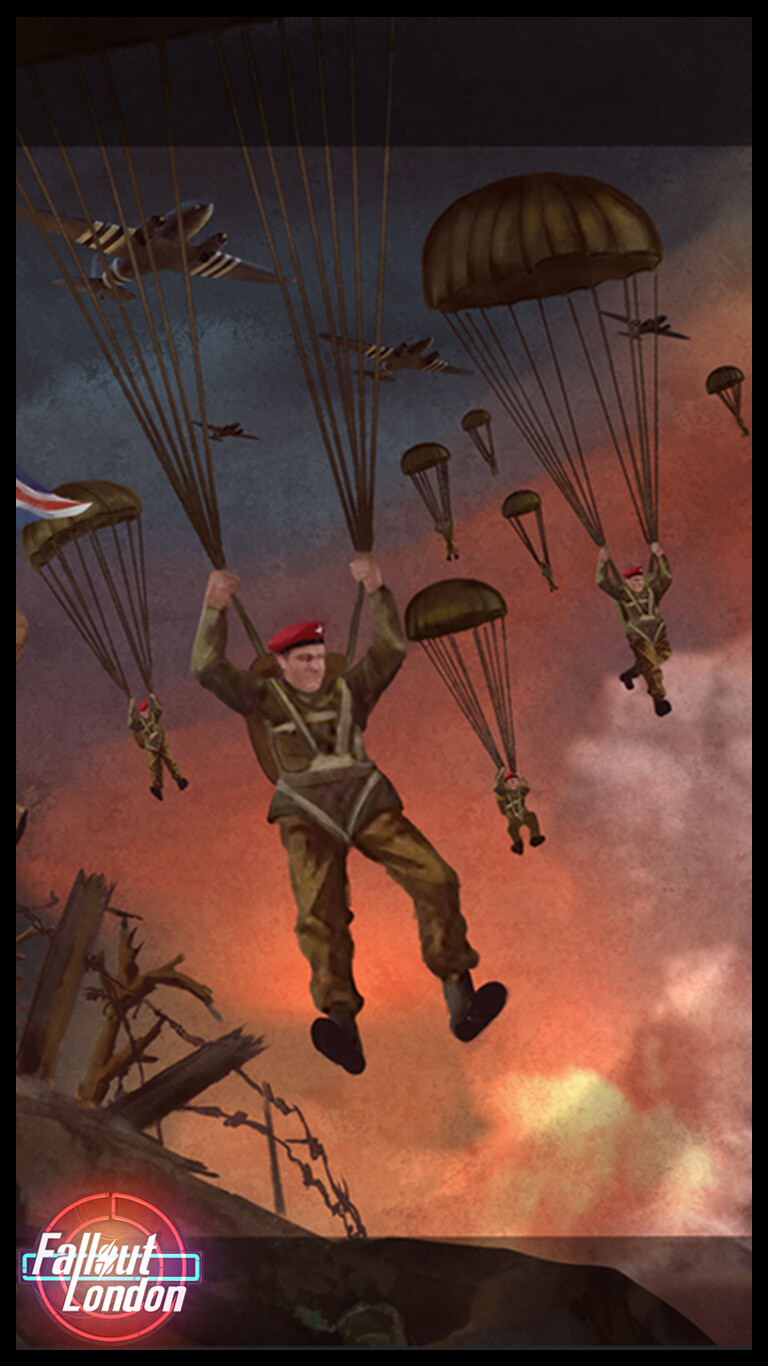 Charo Miami - Fallout: London Wall Mural