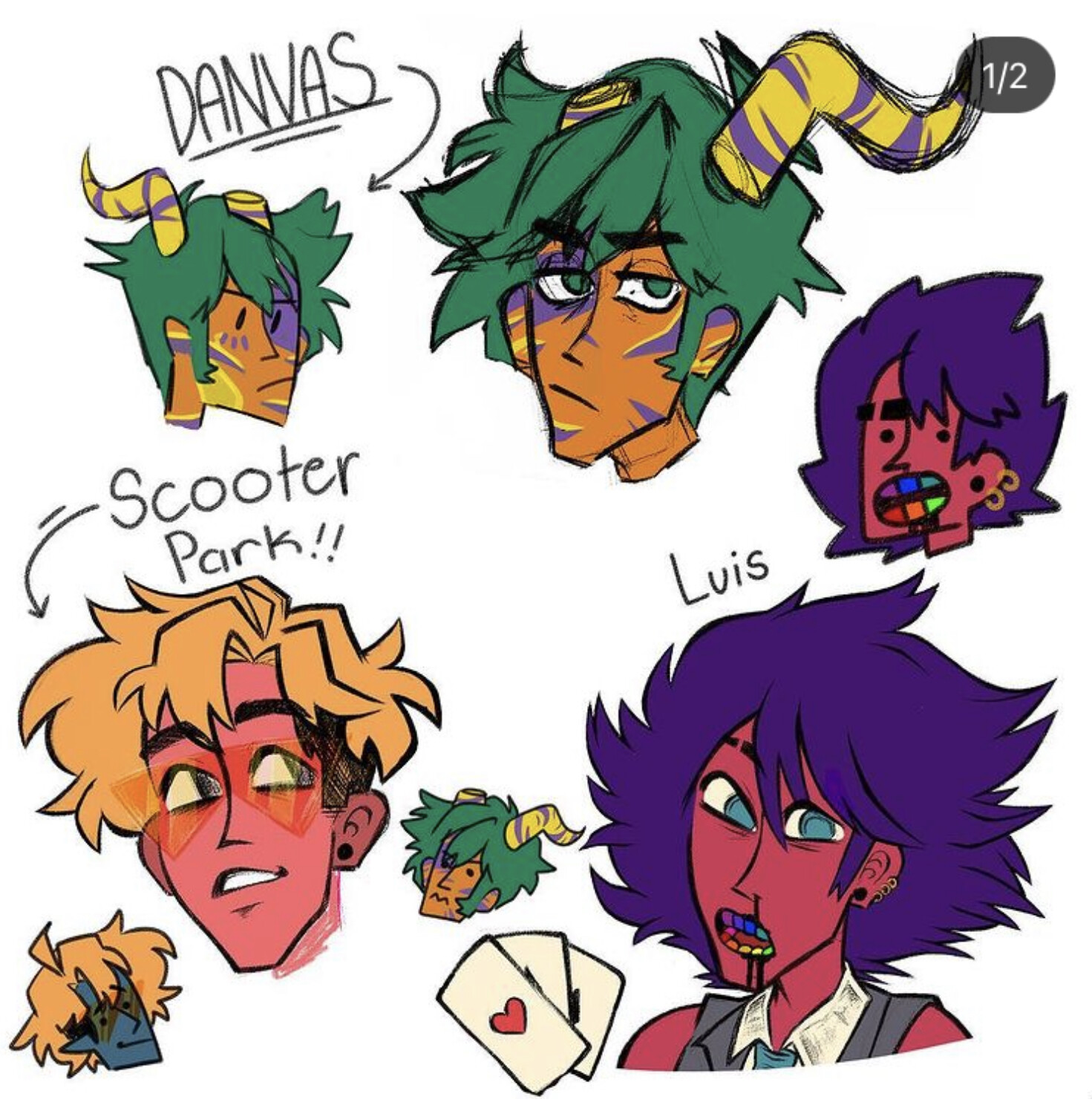 ArtStation - Monster Trio