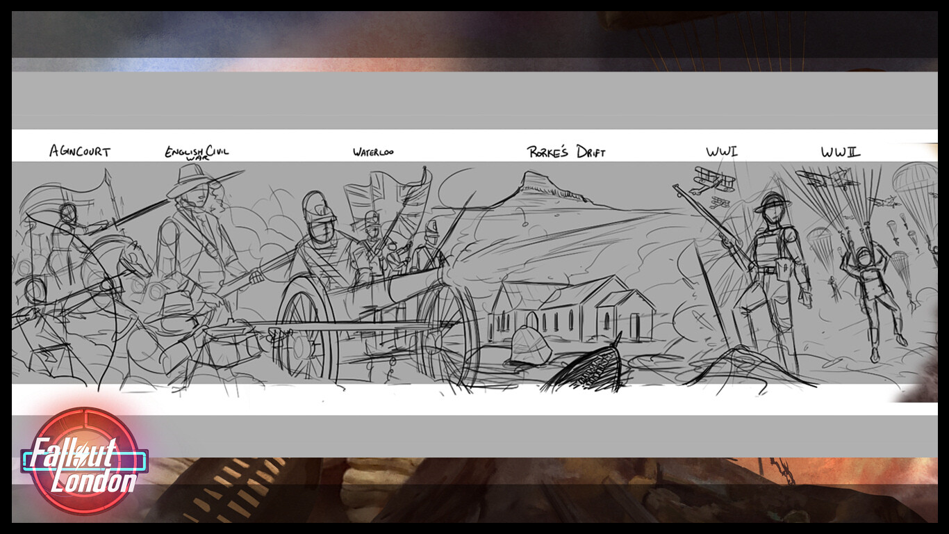 Charo Miami - Fallout: London Wall Mural